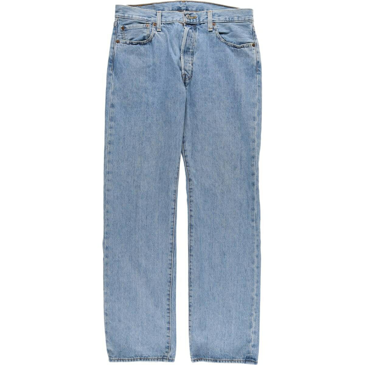 商品詳細 ブランド・Levi's・リーバイス・ 特徴・ボタンフライ・フェード・ モデル/形状・501・ストレートデニムパンツ・ 素材・コットン:100%・ 色・ブルー系 青色・ 柄・無地・ 生産国・パキスタン製・ 年代 サイズ・メンズw36...