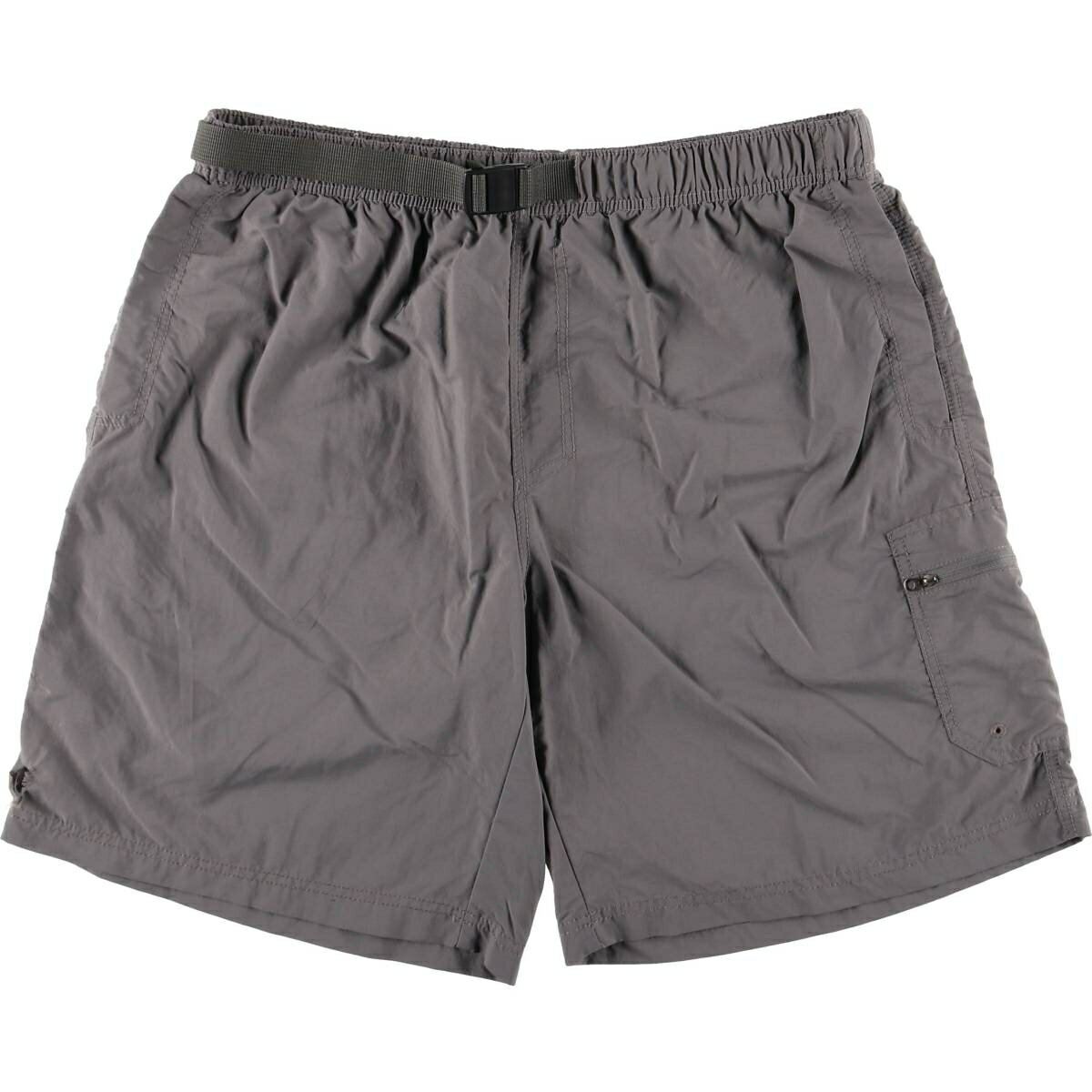 商品詳細 ブランド・Columbia・コロンビア・ 特徴・調節ベルト・ワイドショートパンツ・ モデル/形状・スイムショーツ ショートパンツ・ 素材・ナイロン:100%・ 色・グレー系 灰色・ 柄・ロゴ刺繍・ 生産国・ベトナム製・ 年代 サイ...