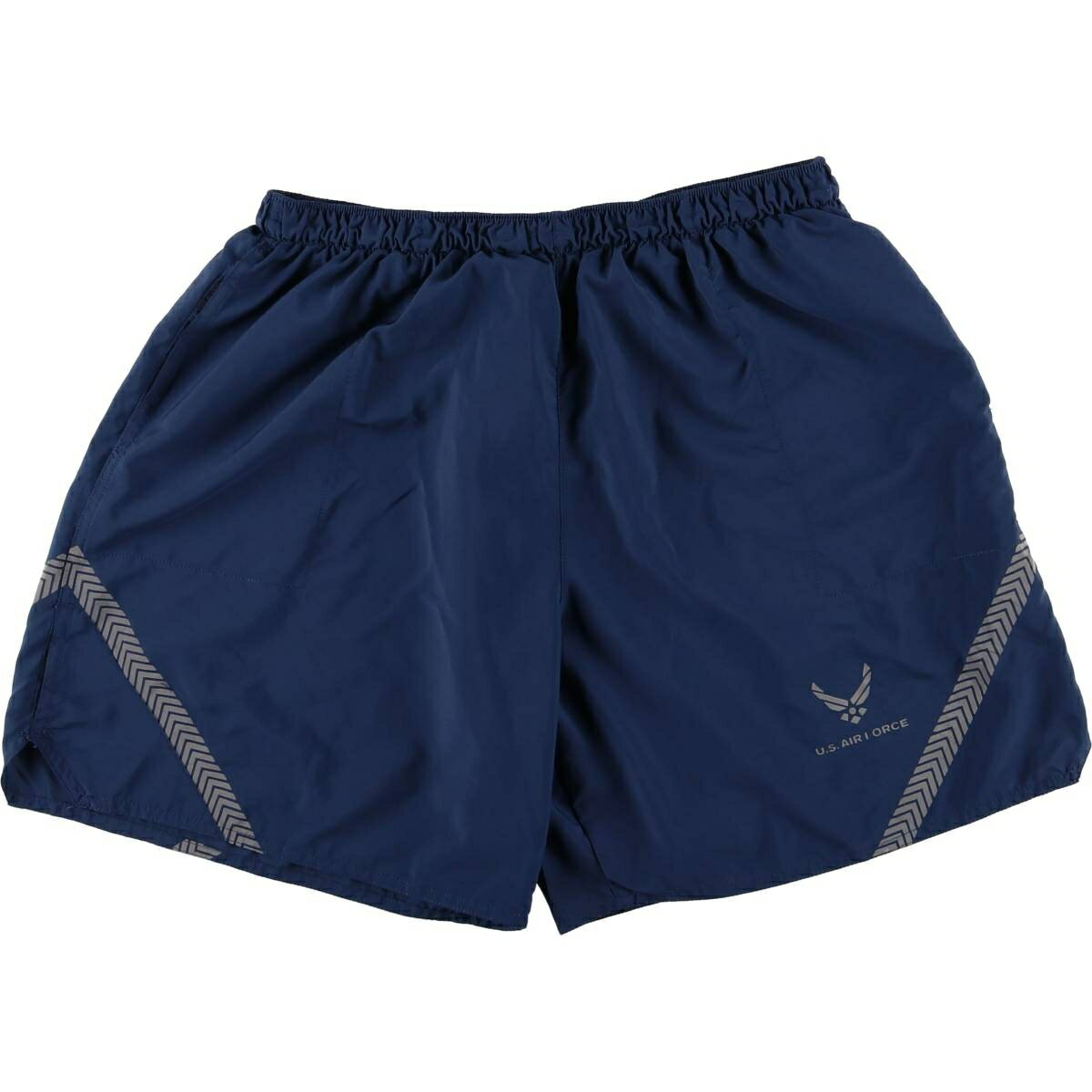 商品詳細 ブランド・UNKNOWN・ 特徴・ドローコード・リフレクタープリント・ モデル/形状・U.S. AIR FORCE・ミリタリー トレーニングショーツ・ 素材・ポリエステル:100%・ 色・ネイビー系 紺色・ 柄・無地・ 生産国・U...