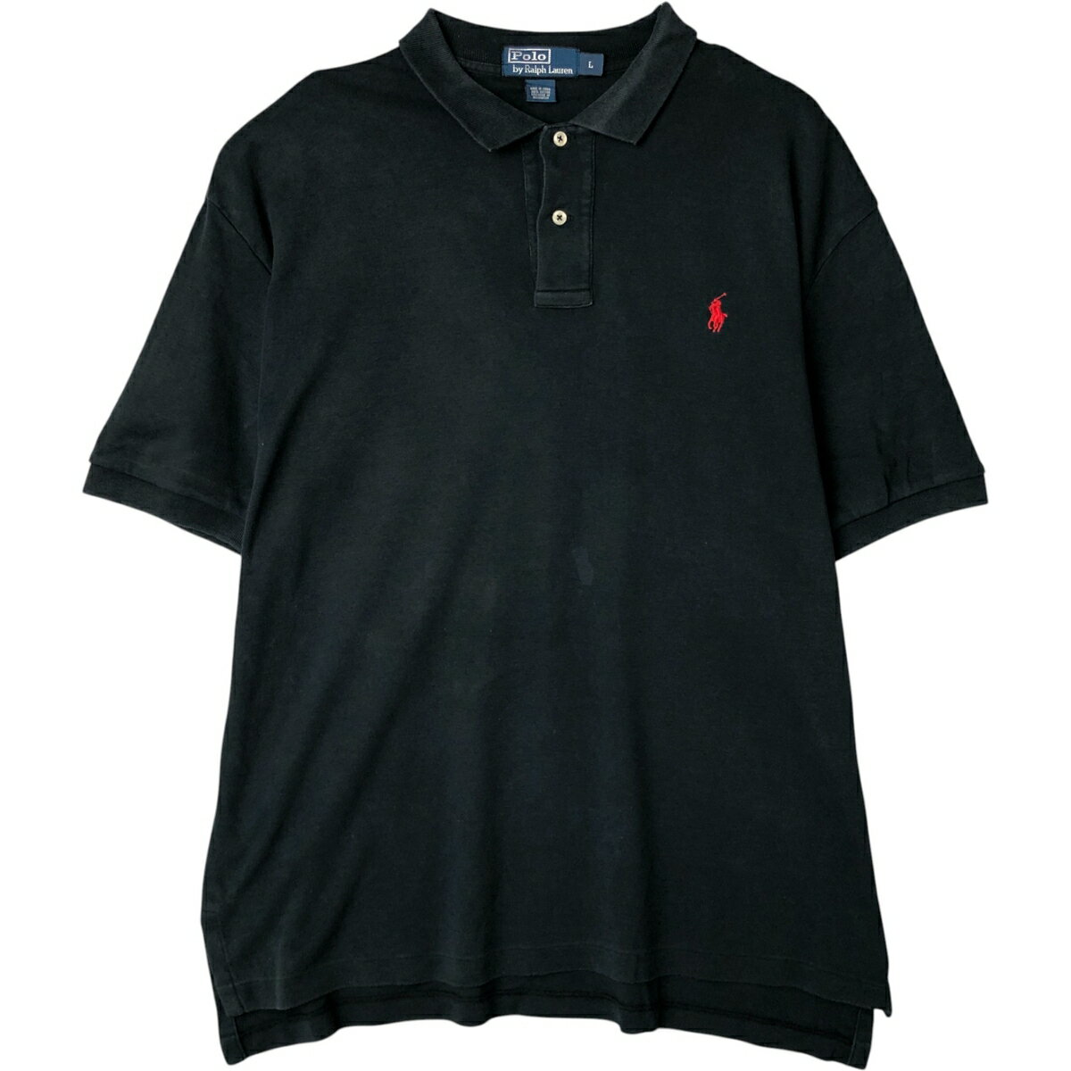 商品詳細 ブランド・Ralph Lauren・ラルフローレン・ 特徴・半袖・レギュラーカラー・ モデル/形状・POLO by Ralph Lauren ・半袖 ポロシャツ・ 素材・コットン:100%・ 色・ブラック系 黒色・ 柄・無地・ワン...