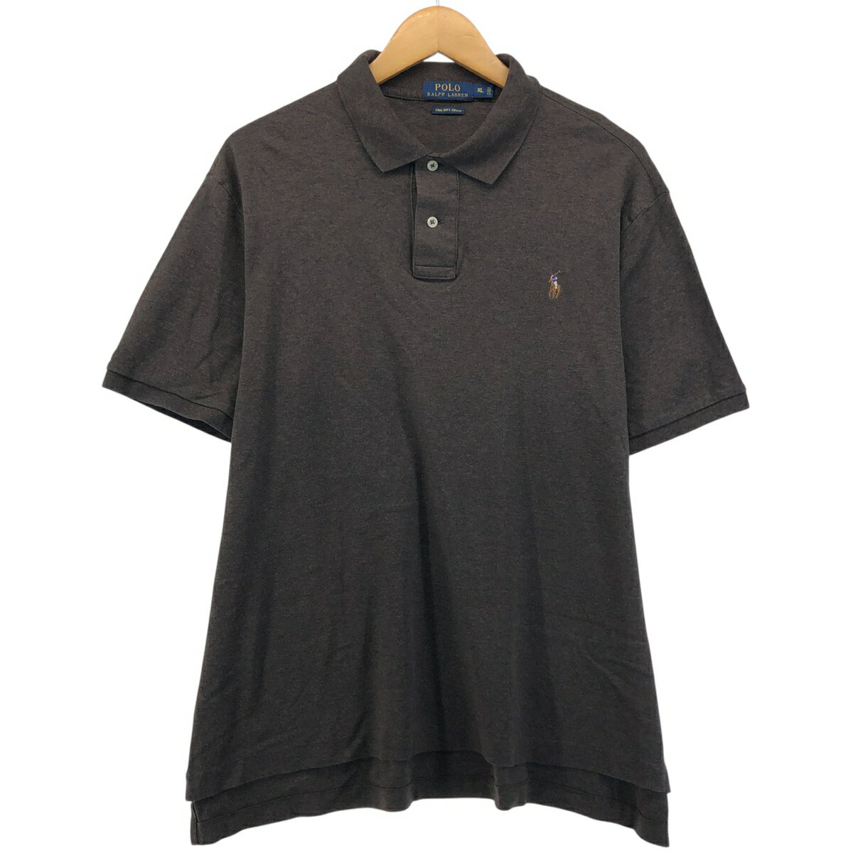 商品詳細 ブランド・Ralph Lauren・ラルフローレン・ 特徴・半袖・レギュラーカラー・ モデル/形状・POLO RALPH LAUREN PIMA SOFT TOUCH・半袖 ポロシャツ・ 素材・コットン:100%・ 色・ブラウン系...
