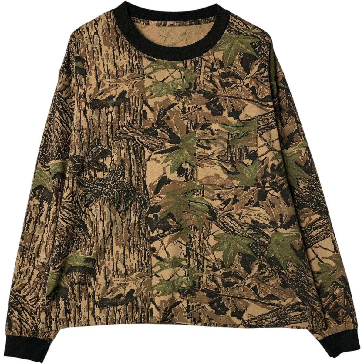商品詳細 ブランド・UNKNOWN・ 特徴・クルーネック(丸首)・長袖・シングルステッチ・ヴィンテージ・ モデル/形状・ロングTシャツ ロンT・ 素材・不明・ 色・カーキ系・カーキ系 ベージュ・ 柄・迷彩柄・リアルツリーカモ・ 生産国・不明...