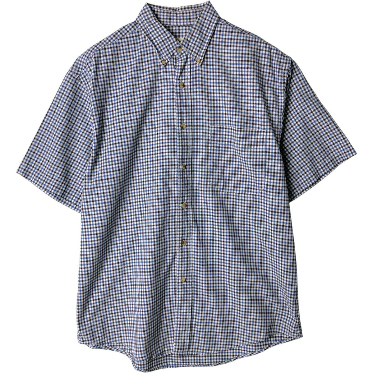 商品詳細 ブランド・Eddie Bauer・エディーバウアー・ 特徴・ボタンダウン・半袖・ モデル/形状・半袖 ボタンダウン チェックシャツ・ 素材・コットン:100%・ 色・ホワイト系 白色・ブルー系 青色・グレー系 灰色・ 柄・チェック...