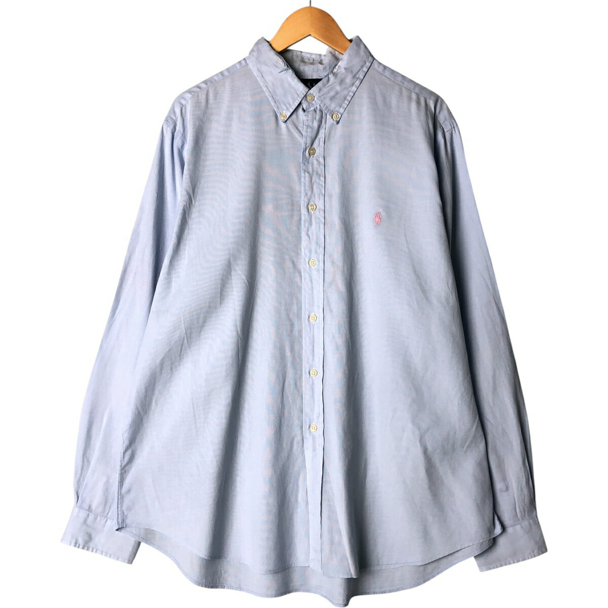 商品詳細 ブランド・Ralph Lauren・ラルフローレン・ 特徴・長袖・ボタンダウン・ モデル/形状・CLASSIC FIT クラシックフィット・長袖 ボタンダウンシャツ・ 素材・コットン:100%・ 色・ブルー系 水色・ 柄・無地・ワ...