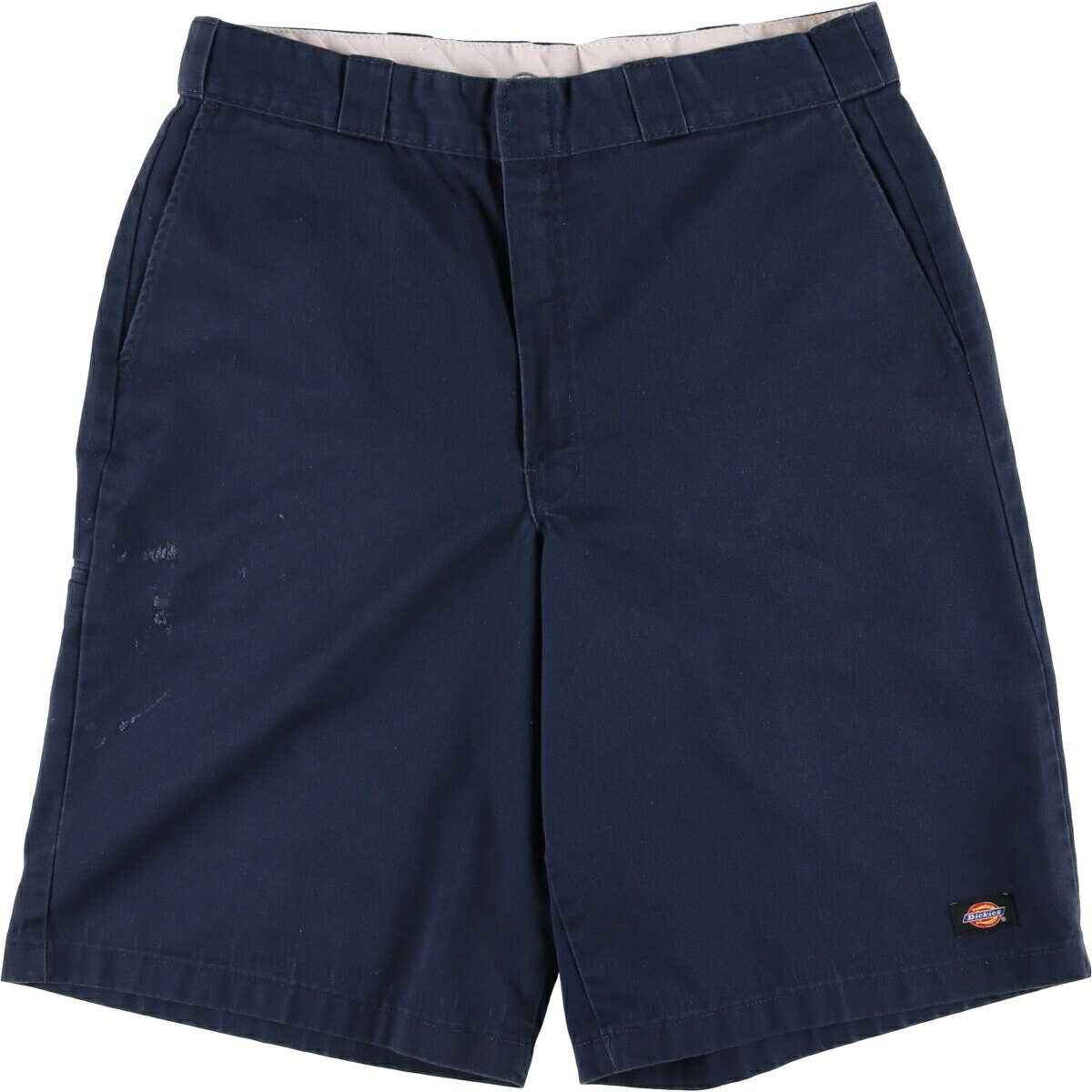 商品詳細 ブランド・Dickies・ディッキーズ・ 特徴・ジッパーフライ・ワイドショートパンツ・ モデル/形状・Loose Fit・ワークショーツ ハーフパンツ・ 素材・ポリエステル:65%・コットン:35%・ 色・ネイビー系 紺色・ 柄・...