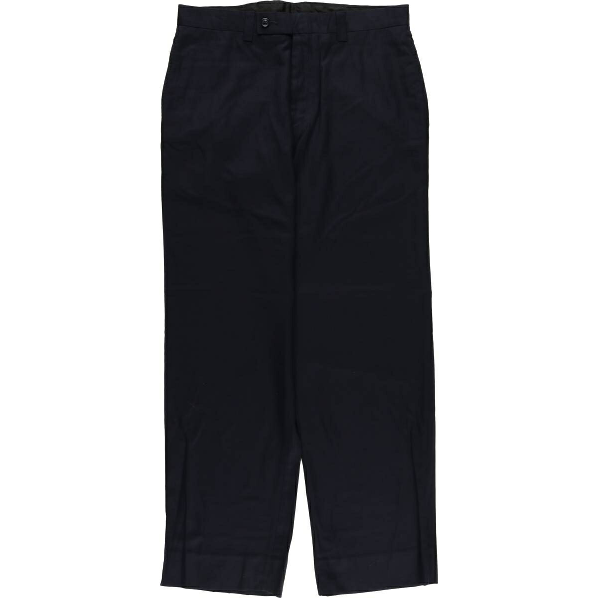 商品詳細 ブランド・Calvin klein・カルバンクライン・ 特徴・ジッパーフライ・ワイドパンツ・ モデル/形状・スラックスパンツ・ 素材・ポリエステル:65%・レーヨン:20%・ウール:15%・ 色・ネイビー系 紺色・ 柄・無地・ 生...