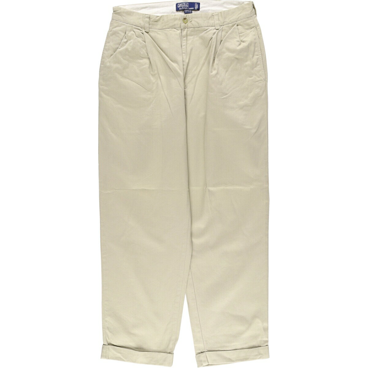 商品詳細 ブランド・Ralph Lauren・ラルフローレン・ 特徴・ツータック・ワイドパンツ・ジッパーフライ・ モデル/形状・POLO by Ralph Lauren HAMMOND PANT・チノパンツ・ 素材・コットン:100%・ 色...