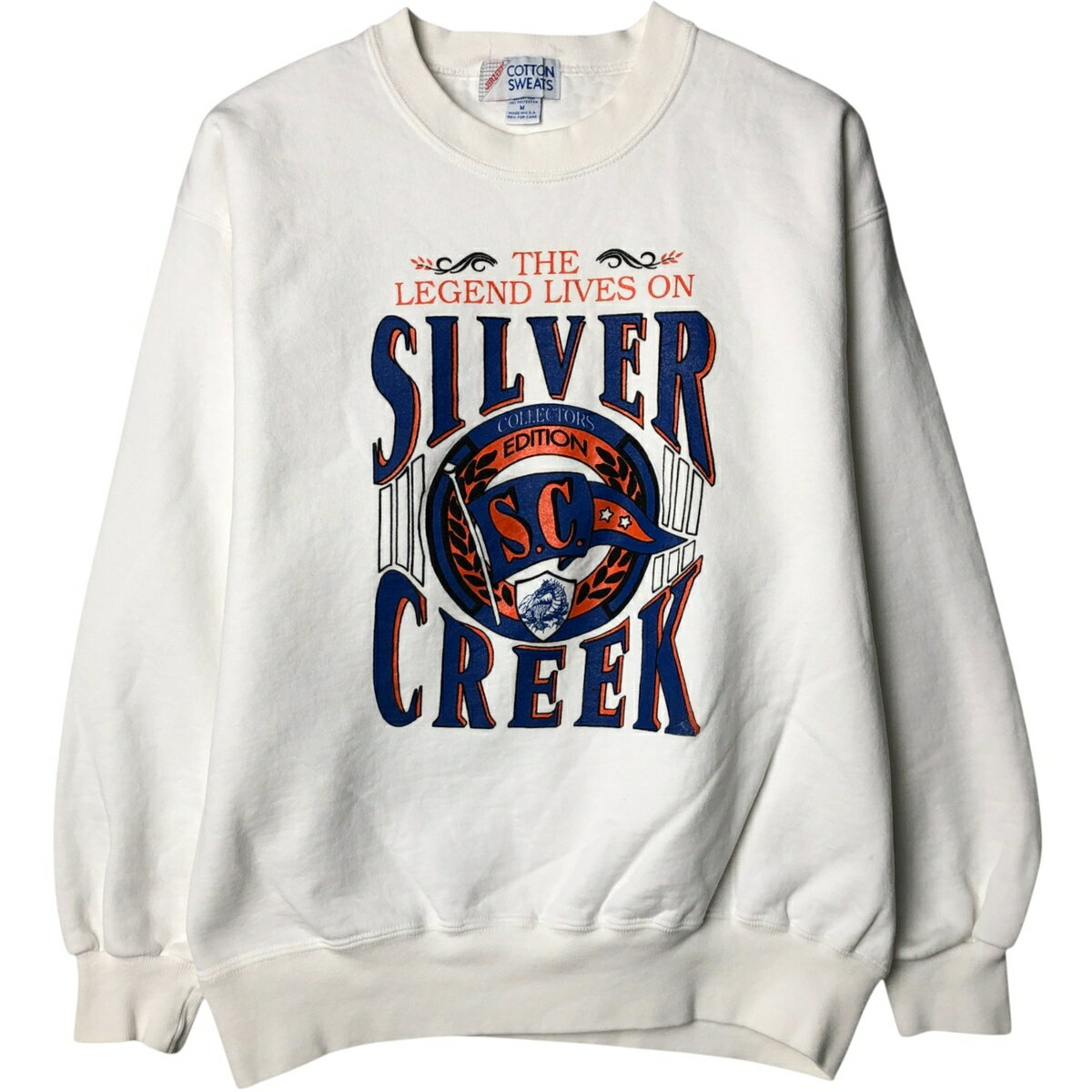 商品詳細 ブランド・Jerzees・ジャージーズ・ 特徴・クルーネック(丸首)・長袖・両面プリント・ヴィンテージ・ モデル/形状・プリントスウェットシャツ トレーナー・ 素材・コットン:80%・ポリエステル:20%・ 色・ホワイト系 白色・...