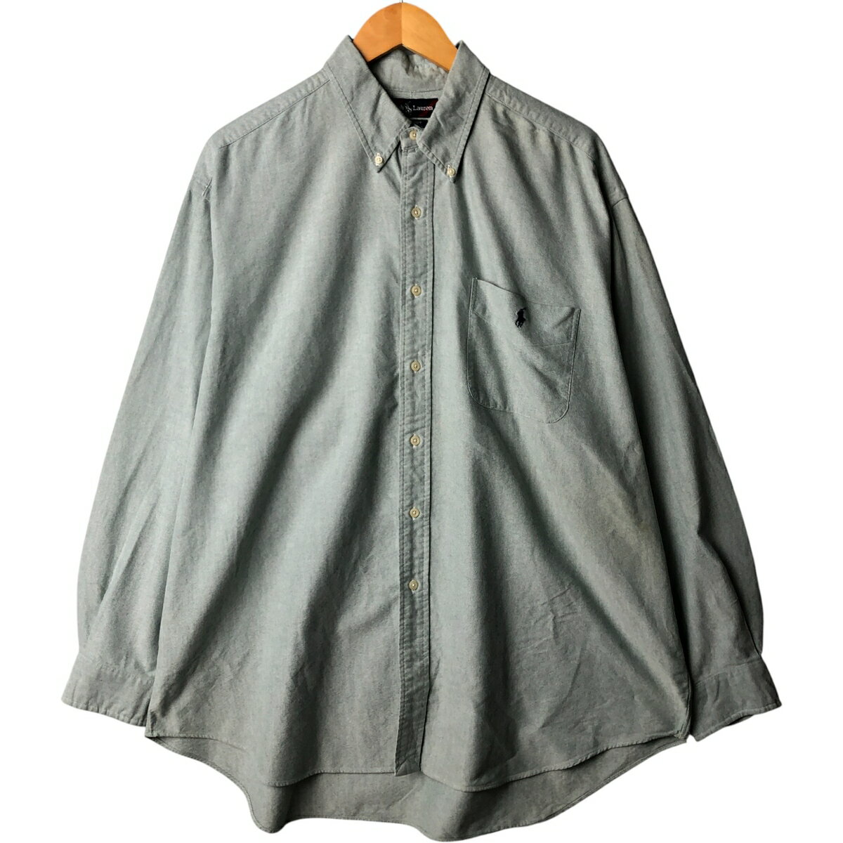 商品詳細 ブランド・Ralph Lauren・ラルフローレン・ 特徴・長袖・ボタンダウン・オックスフォード・ モデル/形状・BIG SHIRT・長袖 ボタンダウンシャツ・ 素材・コットン:100%・ 色・カーキ系 セージグリーン・ 柄・無地...