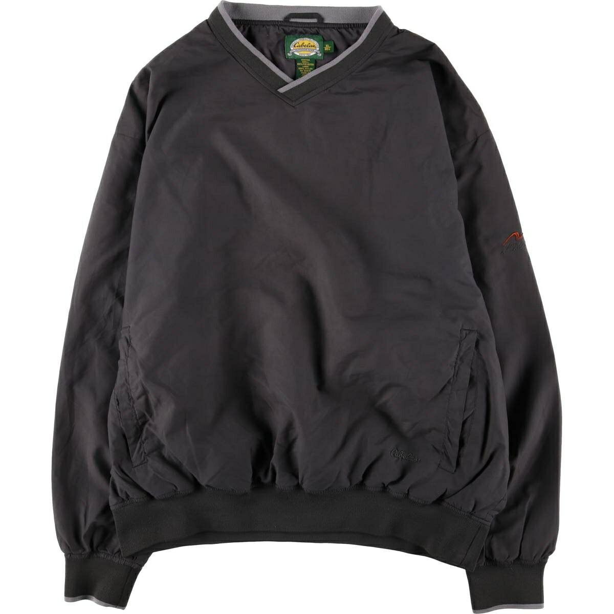 商品詳細 ブランド・Cabelas・カベラス・ 特徴・薄手・Vネック・長袖・プルオーバー・ モデル/形状・WINDCREST・ウォームアッププルオーバー・ 素材・ポリエステル:100%・ 色・グレー系 灰色・ 柄・ロゴ刺繍・ 生産国・中国製...