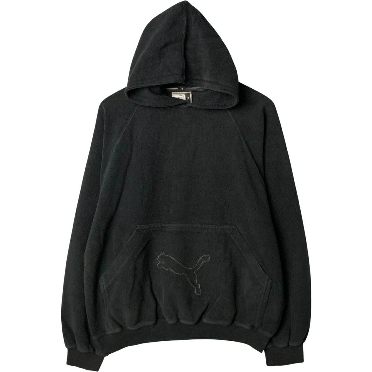 商品詳細 ブランド・PUMA・プーマ・ 特徴・プルオーバー・長袖・ モデル/形状・スウェットプルオーバーパーカー・ 素材・コットン:67%・ポリエステル:33%・ 色・ブラック系 黒色・ 柄・刺繍・ 生産国・英国製・ 年代・00年代・ サイ...