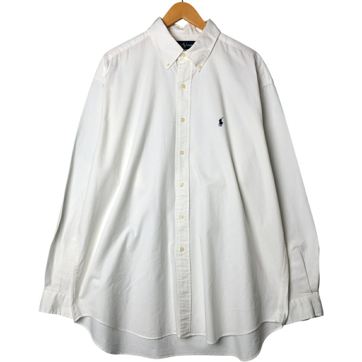 商品詳細 ブランド・Ralph Lauren・ラルフローレン・ 特徴・長袖・ボタンダウン・ モデル/形状・BLAKE・長袖 ボタンダウンシャツ・ 素材・コットン:100%・ 色・ホワイト系 白色・ 柄・無地・刺繍・ 生産国・北マリアナ諸島製...