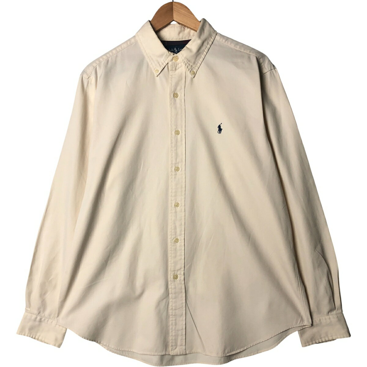 商品詳細 ブランド・Ralph Lauren・ラルフローレン・ 特徴・薄手・長袖・ボタンダウン・ モデル/形状・CLASSIC FIT クラシックフィット・長袖 ボタンダウンシャツ・ 素材・コットン:100%・ 色・オフホワイト系 淡白色・...
