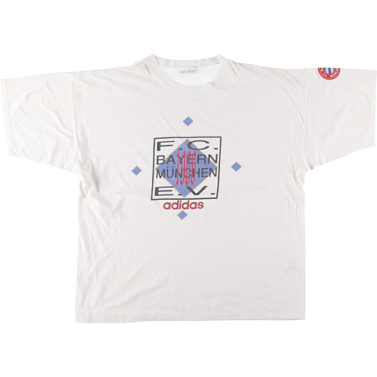 商品詳細 ブランド・adidas・アディダス・ 特徴・クルーネック(丸首)・半袖・袖プリント・ヴィンテージ・ モデル/形状・BUNDESLIGA ブンデスリーガ BAYERN MUNICH バイエルン ミュンヘン・スポーツプリントTシャツ・...