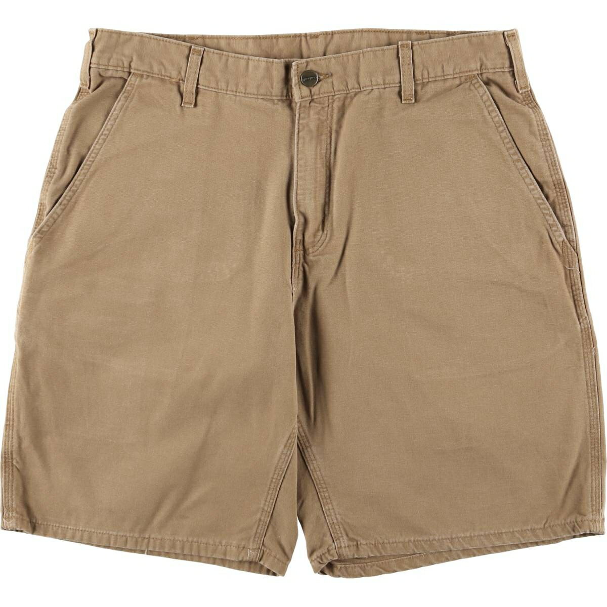 商品詳細 ブランド・Carhartt・カーハート・ 特徴・ジッパーフライ・ モデル/形状・ダック地 ワークショーツ ショートパンツ・ 素材・コットン:100%・ 色・ブラウン系 茶色・ 柄・無地・ロゴパッチ・ 生産国・メキシコ製・ 年代 サ...