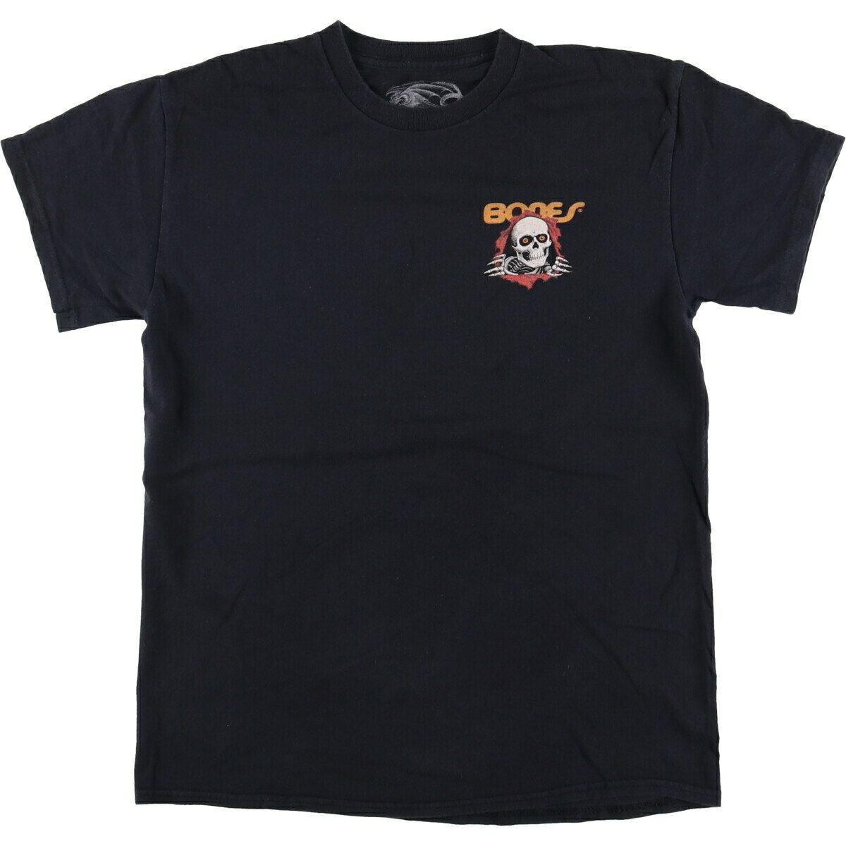 商品詳細 ブランド・POWELL PERALTA・パウエルペラルタ・ 特徴・クルーネック(丸首)・半袖・両面プリント・ モデル/形状・サーフ スケートTシャツ・ 素材・コットン:100%・ 色・ブラック系 黒色・ 柄・プリント・ドクロ柄 ス...