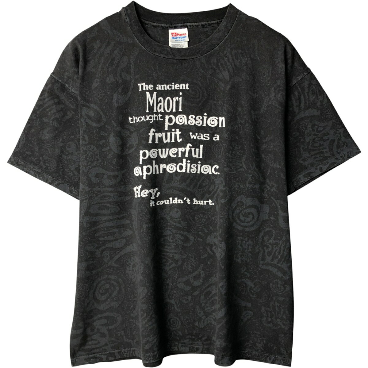 商品詳細 ブランド・Hanes・ヘインズ・ 特徴・クルーネック(丸首)・半袖・両面プリント・ モデル/形状・HEAVYWEIGHT・メッセージプリントTシャツ・ 素材・コットン:100%・ 色・チャコール・ 柄・総柄・ 生産国・メキシコ製・...