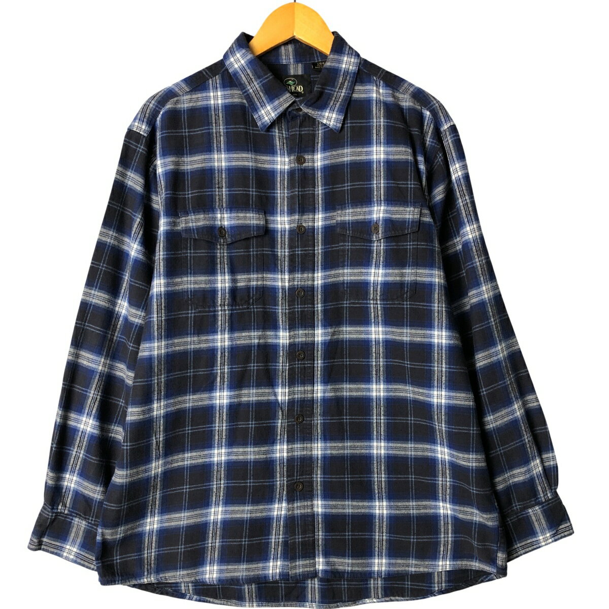 商品詳細 ブランド・RED HEAD・レッドヘッド・ 特徴・厚手・レギュラーカラー・長袖・ヴィンテージ・ モデル/形状・長袖 ライトネルチェックシャツ・ 素材・コットン:100%・ 色・ネイビー系 紺色・ブラック系 黒色・ホワイト系 白色・...