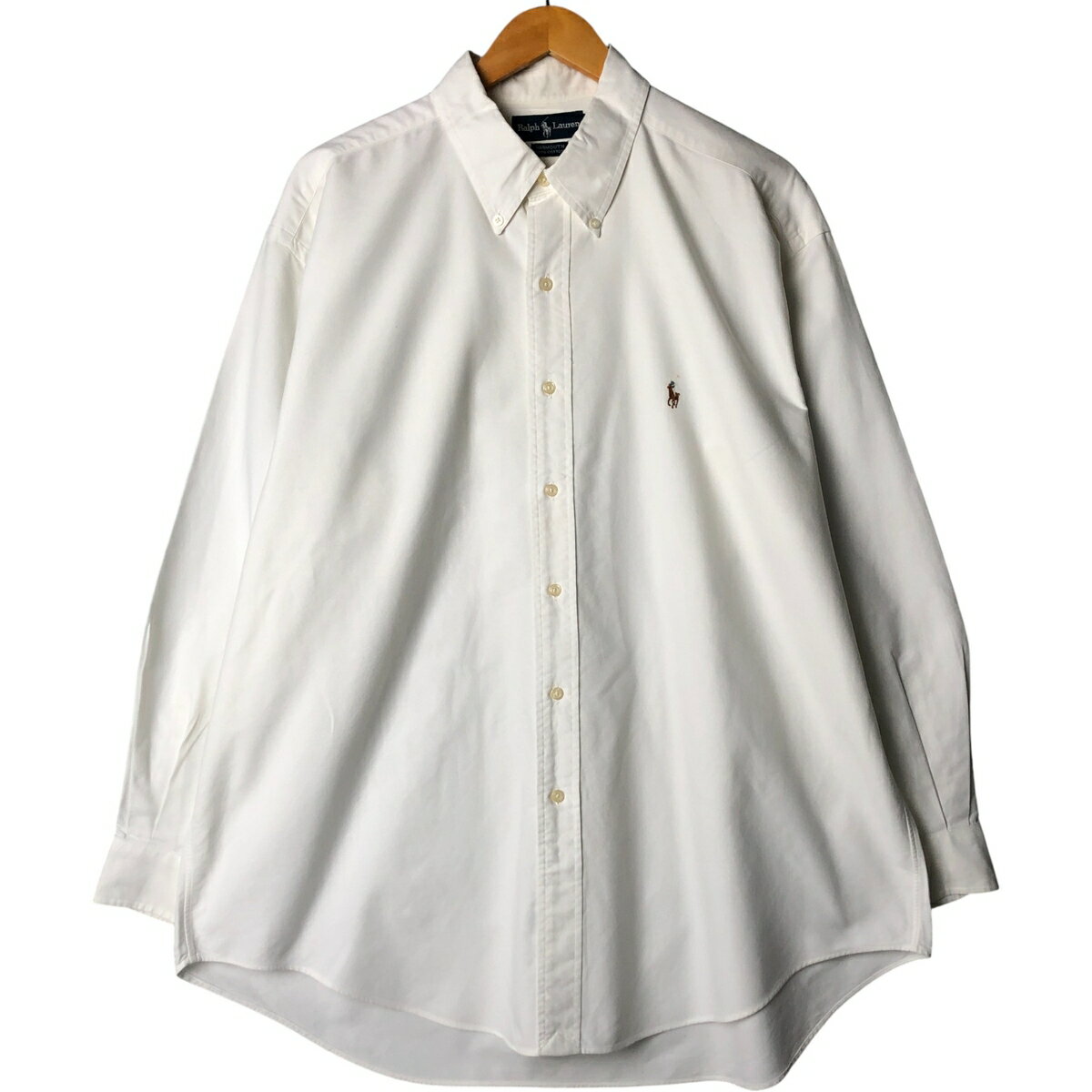 商品詳細 ブランド・Ralph Lauren・ラルフローレン・ 特徴・薄手・長袖・ボタンダウン・オックスフォード・ モデル/形状・YARMOUTH・長袖 ボタンダウンシャツ・ 素材・コットン:100%・ 色・ホワイト系 白色・ 柄・無地・ワ...