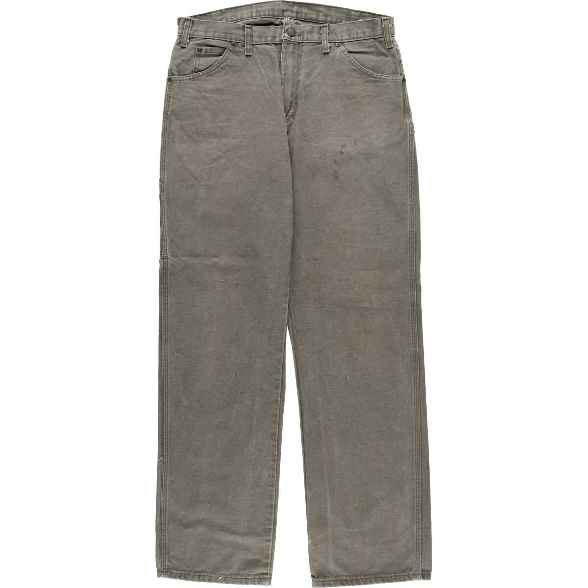 商品詳細 ブランド・Dickies・ディッキーズ・ 特徴・ジッパーフライ・スパナポケット・ハンマーループ・ワイドパンツ・ モデル/形状・ダックペインターパンツ・ 素材・コットン:100%・ 色・カーキ系・ 柄・無地・ロゴパッチ・ 生産国・ホ...