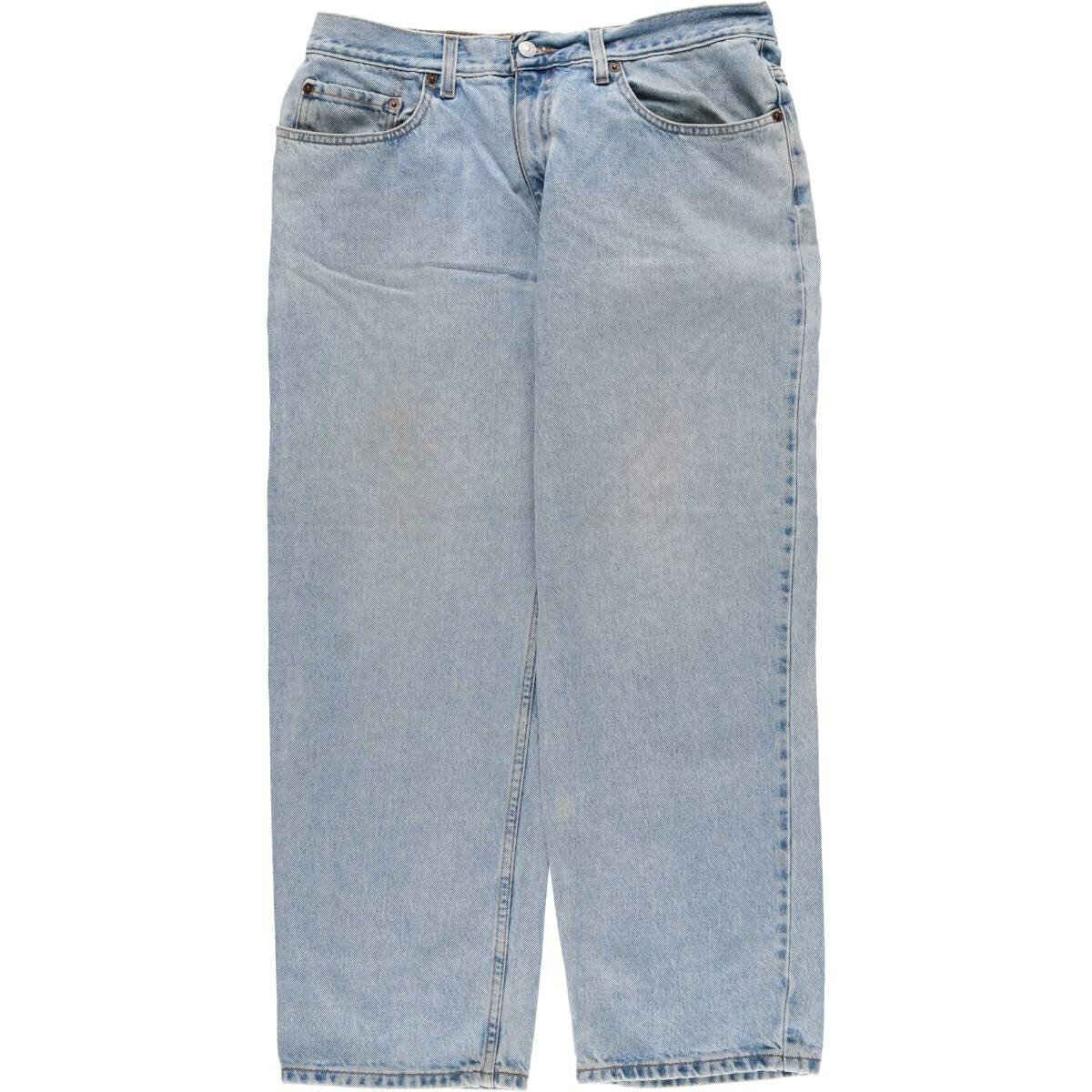 商品詳細 ブランド・Levi's・リーバイス・ 特徴・ジッパーフライ・ワイドパンツ・ モデル/形状・550 RELAXED FIT HUSKY・テーパードデニムパンツ・ 素材・コットン:100%・ 色・ブルー系 青色・ 柄・無地・ 生産国・...