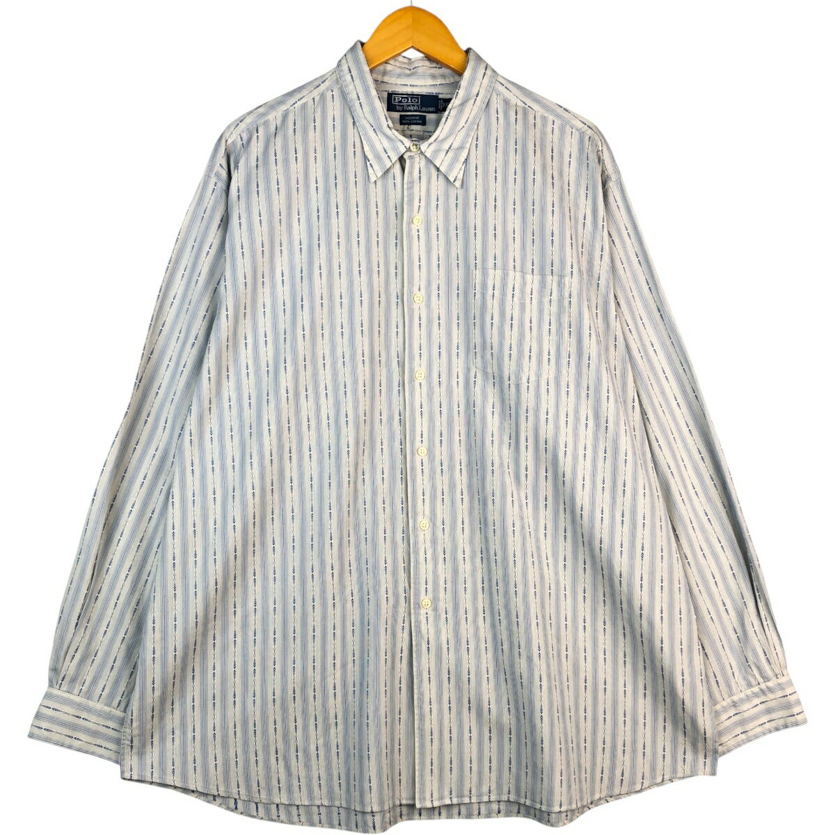 商品詳細 ブランド・Ralph Lauren・ラルフローレン・ 特徴・薄手・長袖・レギュラーカラー・ モデル/形状・MERRIN・長袖 コットンストライプシャツ・ 素材・コットン:100%・ 色・ホワイト系 白色・ブルー系 水色・ 柄・スト...