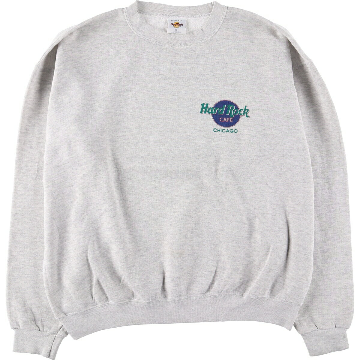 商品詳細 ブランド・UNKNOWN・ 特徴・クルーネック(丸首)・長袖・両面プリント・ モデル/形状・ Hard Rock Cafe ハードロックカフェ・アドバタイジング スウェットシャツ トレーナー・ 素材・ポリエステル:50%・コットン...