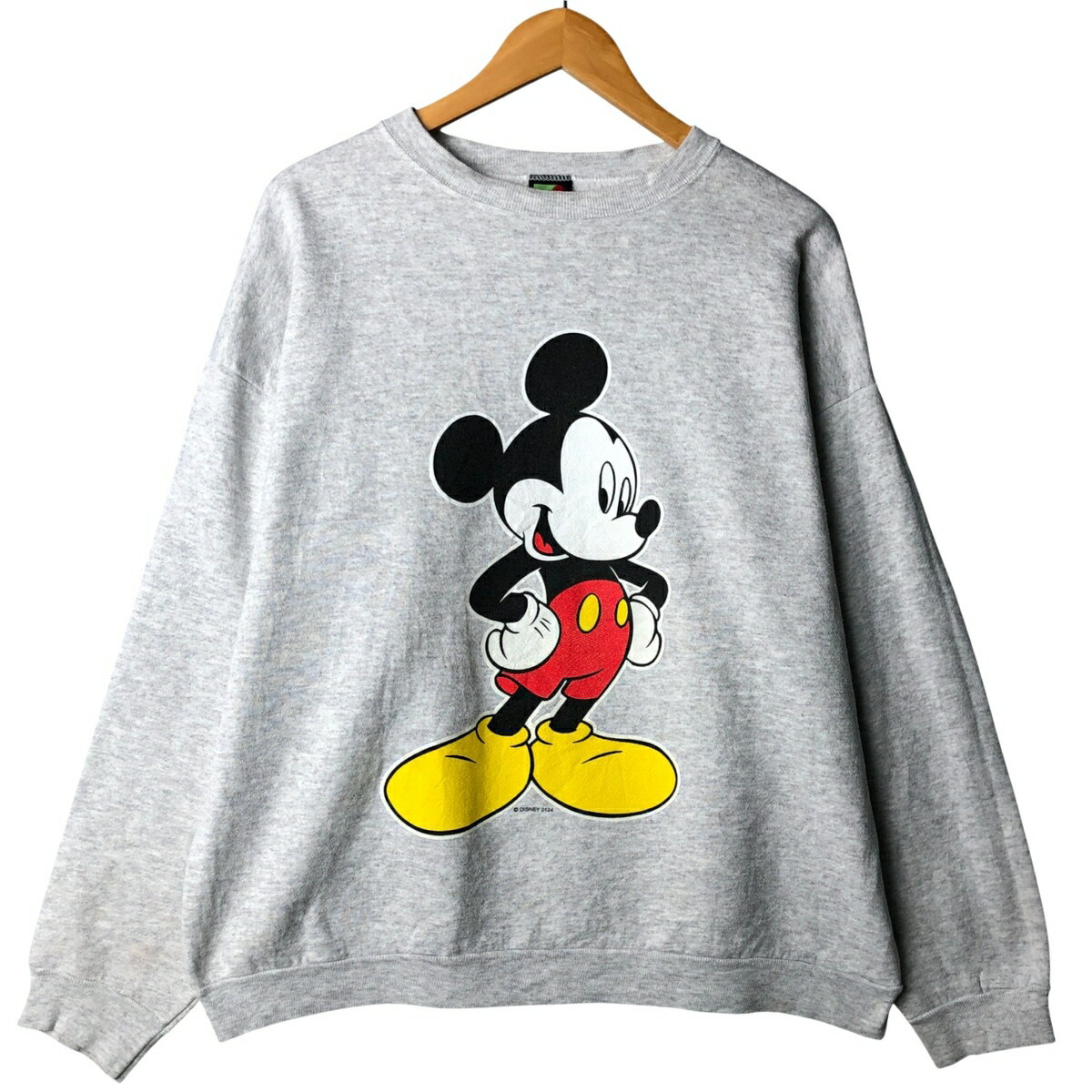 商品詳細 ブランド・JERRY LEIGH・ 特徴・クルーネック(丸首)・長袖・ヴィンテージ・ モデル/形状・MICKEY MOUSE ミッキーマウス・キャラクタースウェットシャツ トレーナー・ 素材・コットン:60%・ポリエステル:40%...