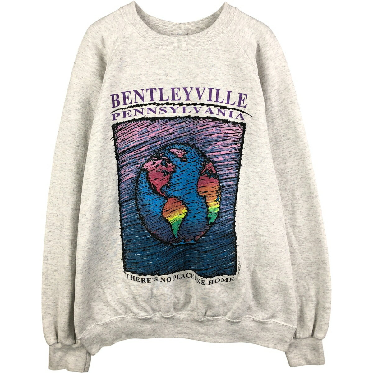 商品詳細 ブランド・SANTEE SWEATS・ 特徴・クルーネック(丸首)・長袖・ラグランスリーブ・ モデル/形状・プリントスウェットシャツ トレーナー・ 素材・コットン:50%・ポリエステル:50%・ 色・ホワイト系 白色・ 柄・プリン...