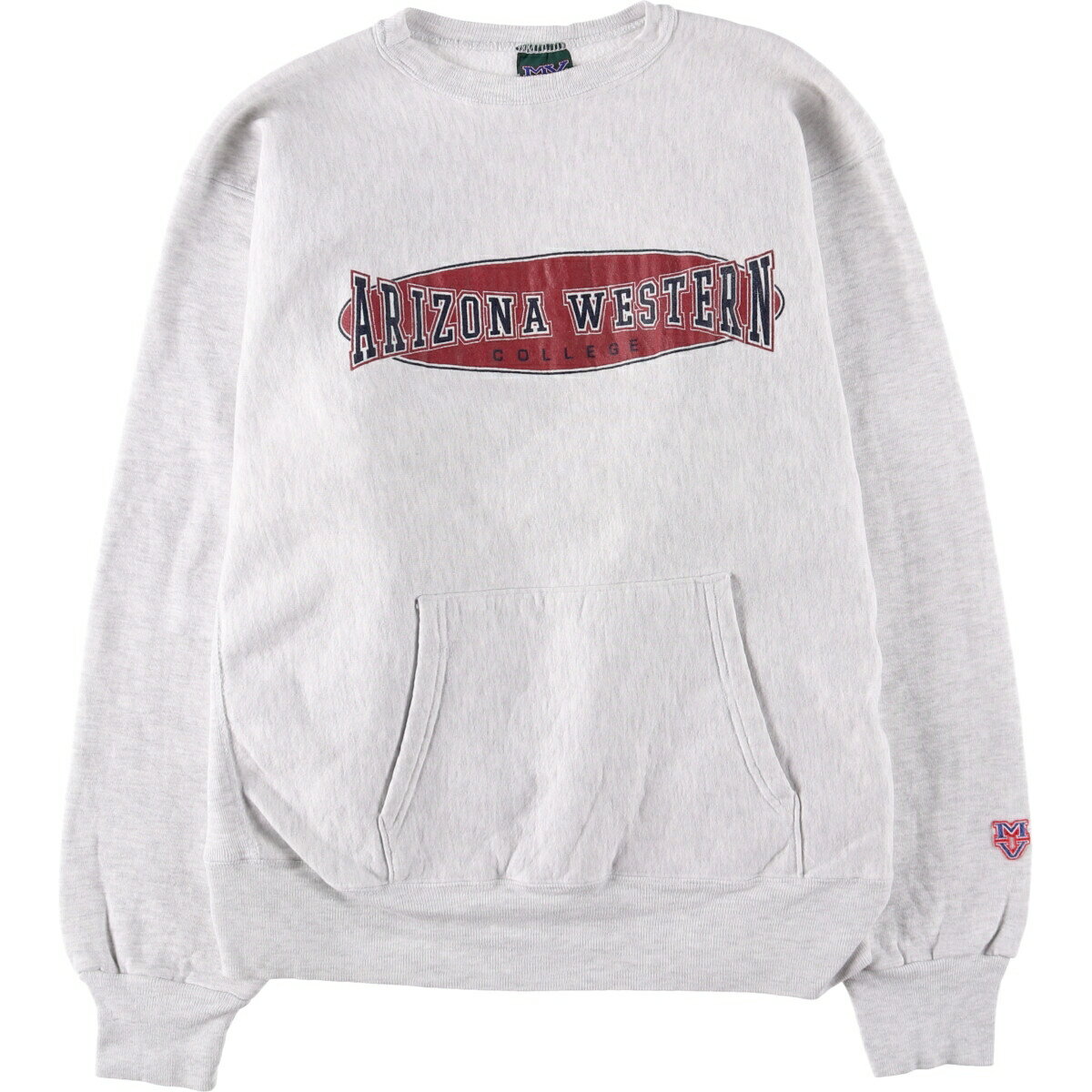 商品詳細 ブランド・MV SPORT・ 特徴・クルーネック(丸首)・長袖・ヴィンテージ・ モデル/形状・PRO WERVE・カレッジスウェットシャツ トレーナー・ 素材・コットン:90%・ポリエステル:10%・ 色・グレー系 灰色・ 柄・プ...