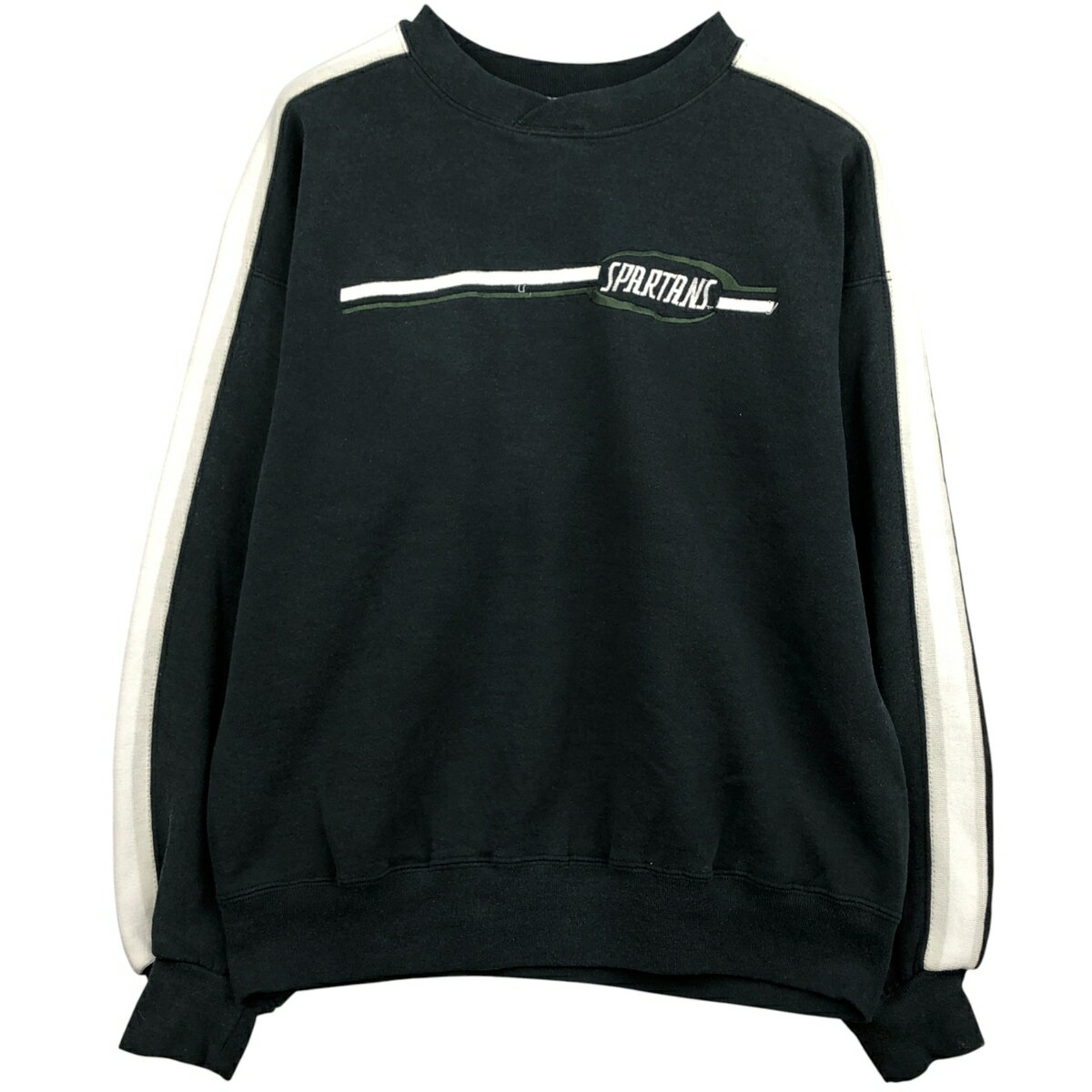 商品詳細 ブランド・Russell・ラッセル・ 特徴・クルーネック(丸首)・アメカジ・ モデル/形状・スウェットシャツ トレーナー・ 素材・コットン:50%・ポリエステル:50%・ 色・ダークグリーン・ 柄・刺繍・ライン入り・ 生産国・US...