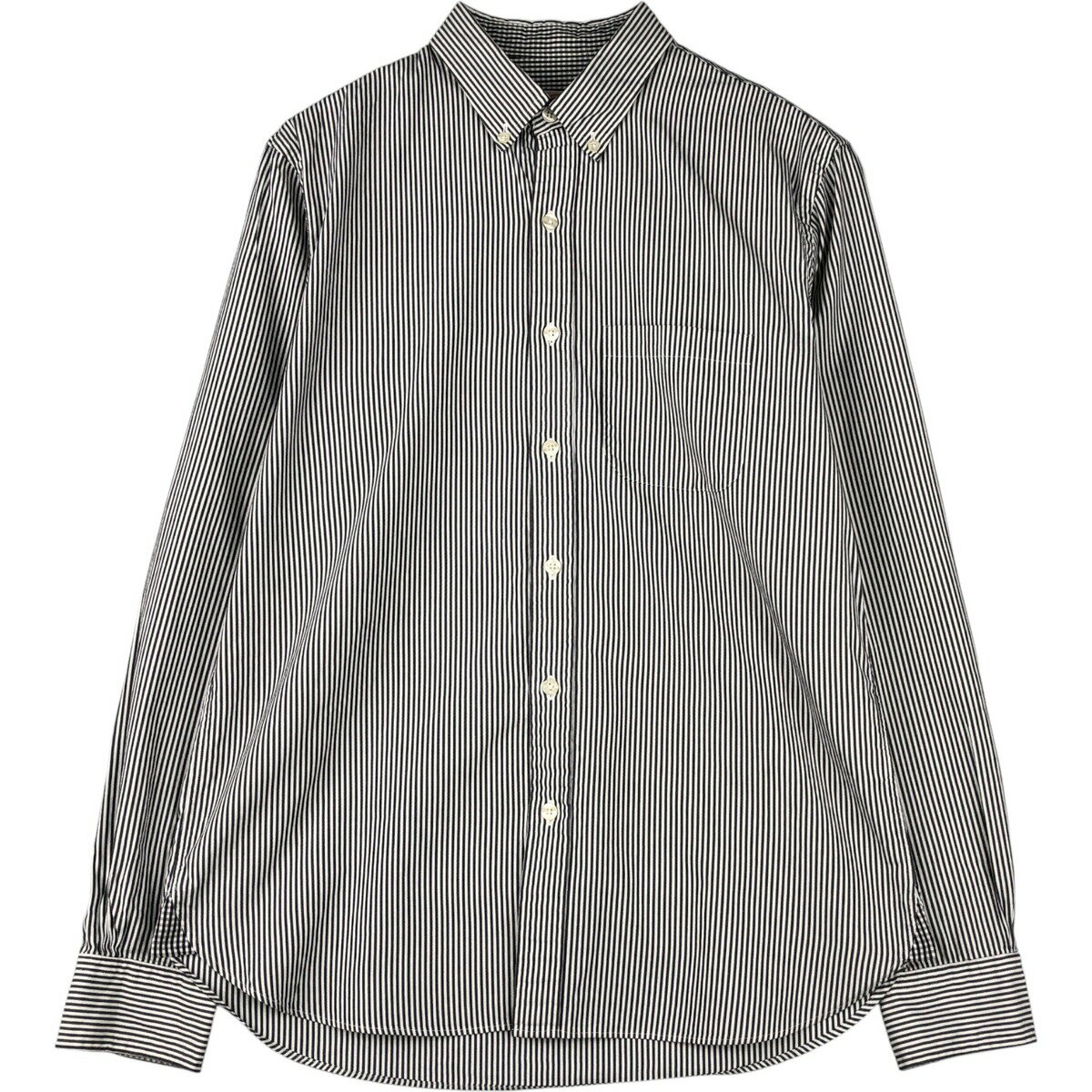 商品詳細 ブランド・Brooks Brothers・ブルックスブラザーズ・ 特徴・薄手・ボタンダウン・長袖・ モデル/形状・Est.1818・長袖 ボタンダウンストライプシャツ・ 素材・コットン:100%・ 色・ホワイト系 白色・ブラック系...