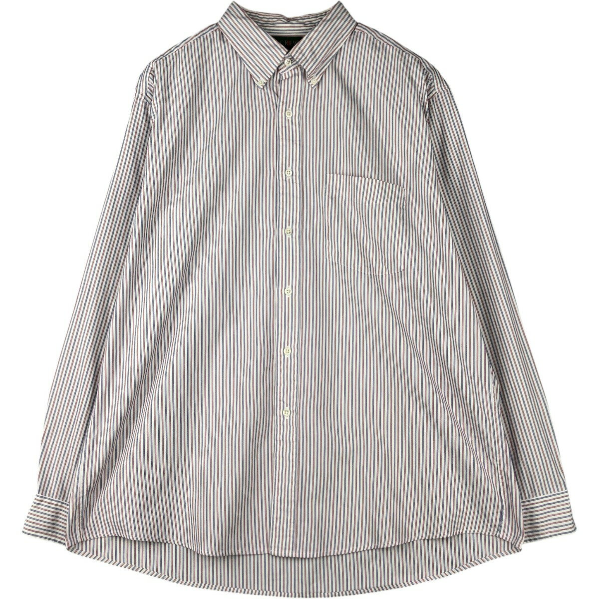 商品詳細 ブランド・J.Crew・ジェイクルー・ 特徴・薄手・ボタンダウン・長袖・ヴィンテージ・トリコロールカラー・ モデル/形状・長袖 ボタンダウンストライプシャツ・ 素材・コットン:100%・ 色・ホワイト系 白色・ブルー系 青色・レッ...