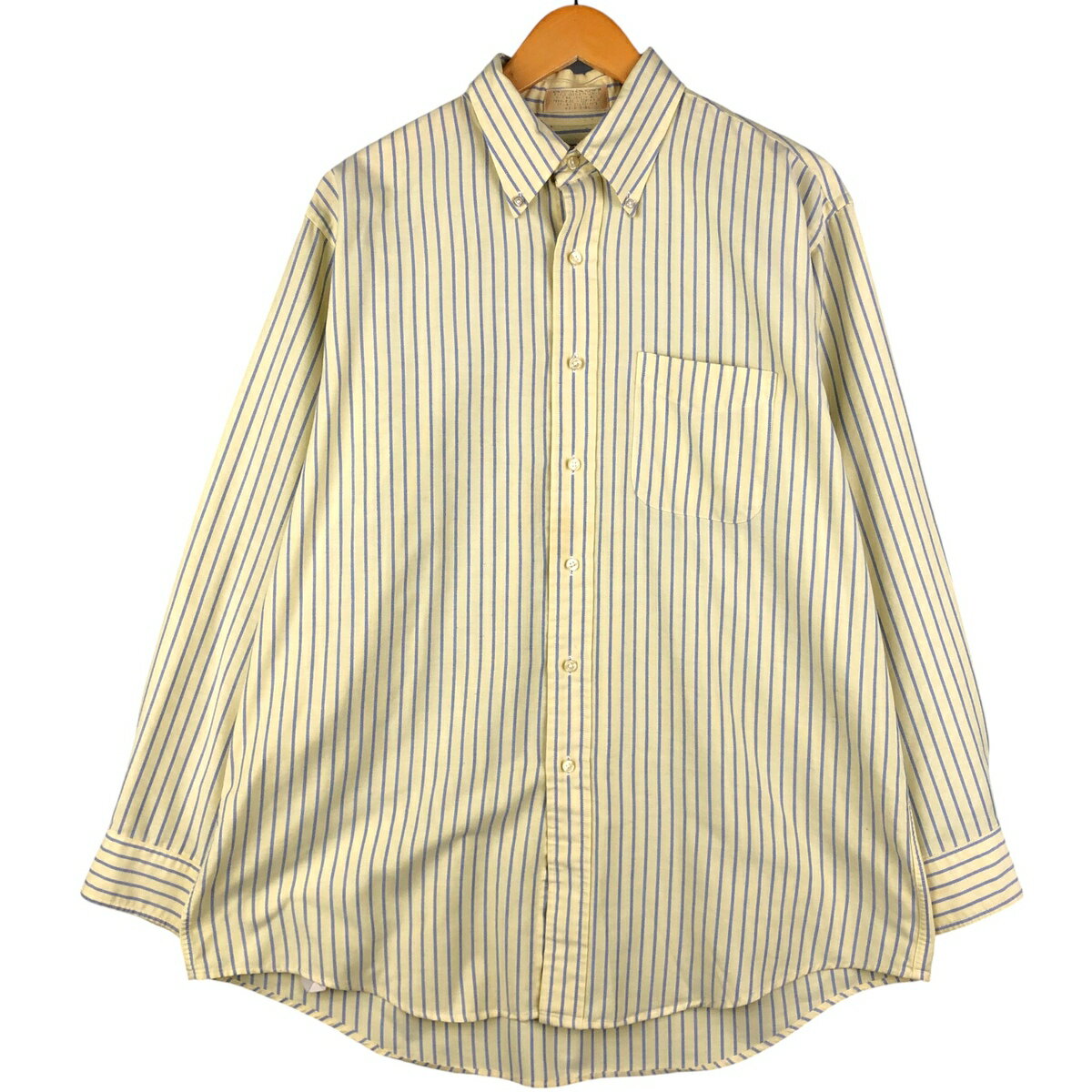 商品詳細 ブランド・L.L.Bean・エルエルビーン・ 特徴・薄手・長袖・ヴィンテージ・ボタンダウン・オックスフォード・ モデル/形状・長袖 ボタンダウンストライプシャツ・ 素材・コットン:60%・ポリエステル:40%・ 色・レモンイエロー...