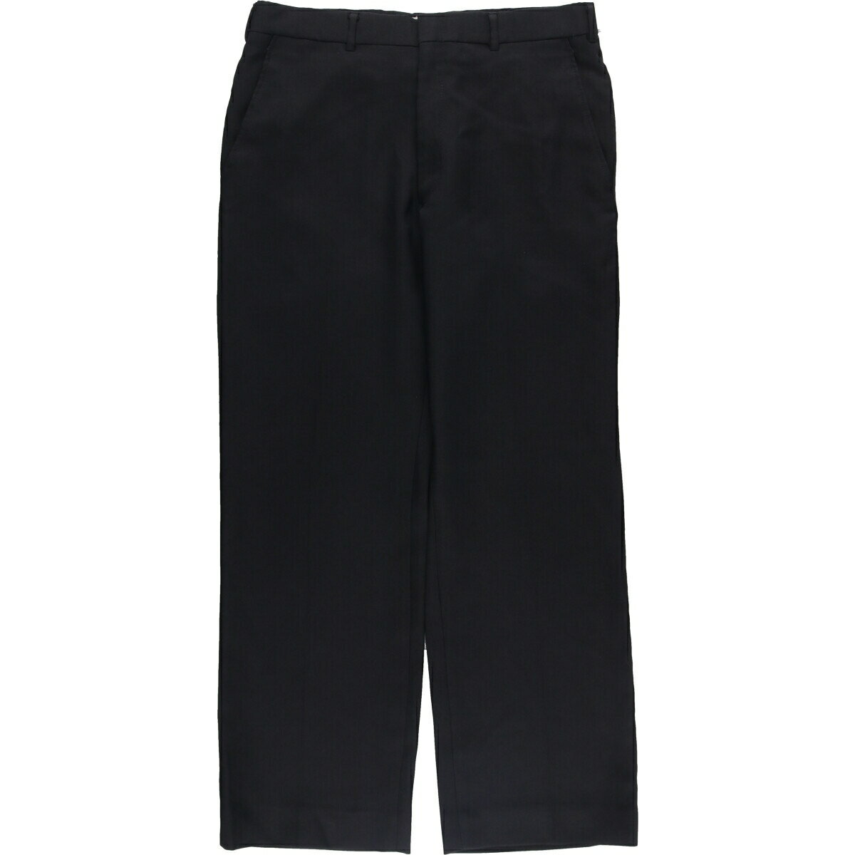 商品詳細 ブランド・EDGEWORTH・ハガー・ 特徴・薄手・ジッパーフライ・ワイドパンツ・ モデル/形状・スラックスパンツ・ 素材・不明・ 色・ブラック系 黒色・ 柄・無地・ 生産国・USA製・ 年代 サイズ・メンズw32・表記サイズ:不...