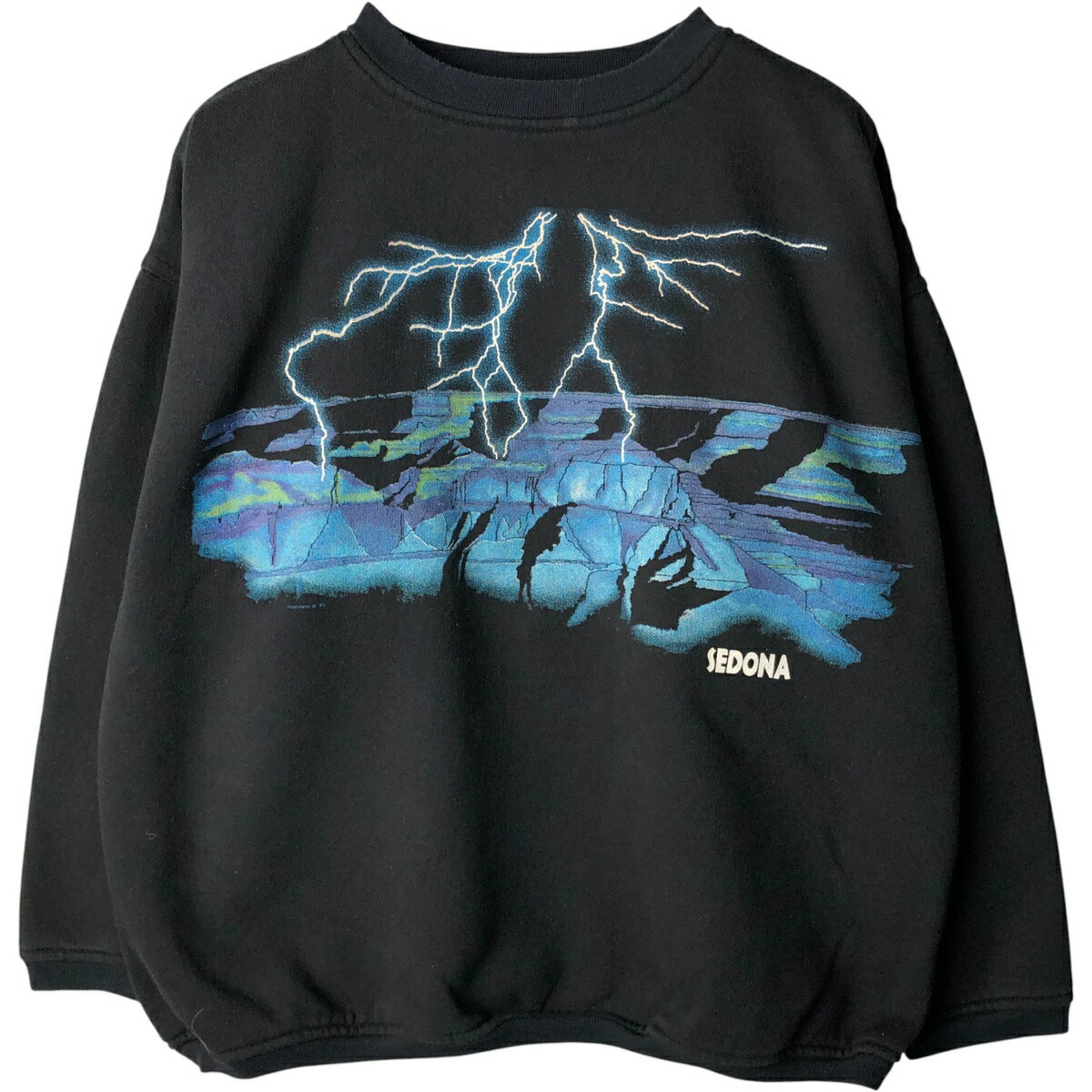 商品詳細 ブランド・INSANITEAZ・ 特徴・クルーネック(丸首)・長袖・ヴィンテージ・短丈 ショート丈・ モデル/形状・プリントスウェットシャツ トレーナー・ 素材・不明・ 色・ブラック系 黒色・ 柄・プリント・ 生産国・USA製・ ...