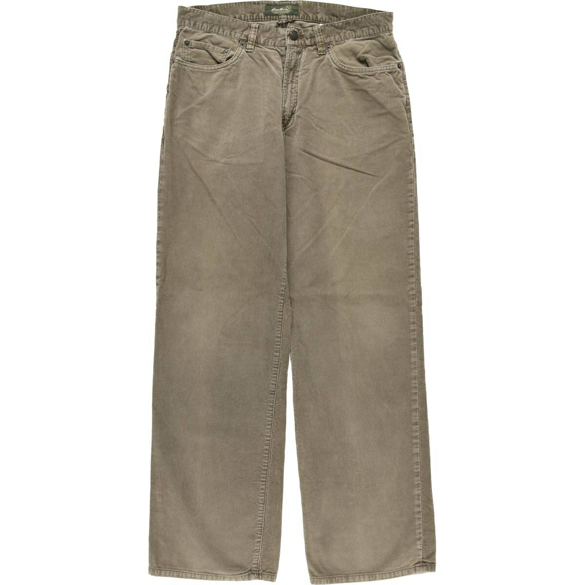 商品詳細 ブランド・Eddie Bauer・エディーバウアー・ 特徴・厚手・ワイドパンツ・ジッパーフライ・ モデル/形状・STRAIGHT FIT・コーデュロイパンツ・ 素材・コットン:100%・ 色・カーキ系・ 柄・無地・ 生産国・インド...