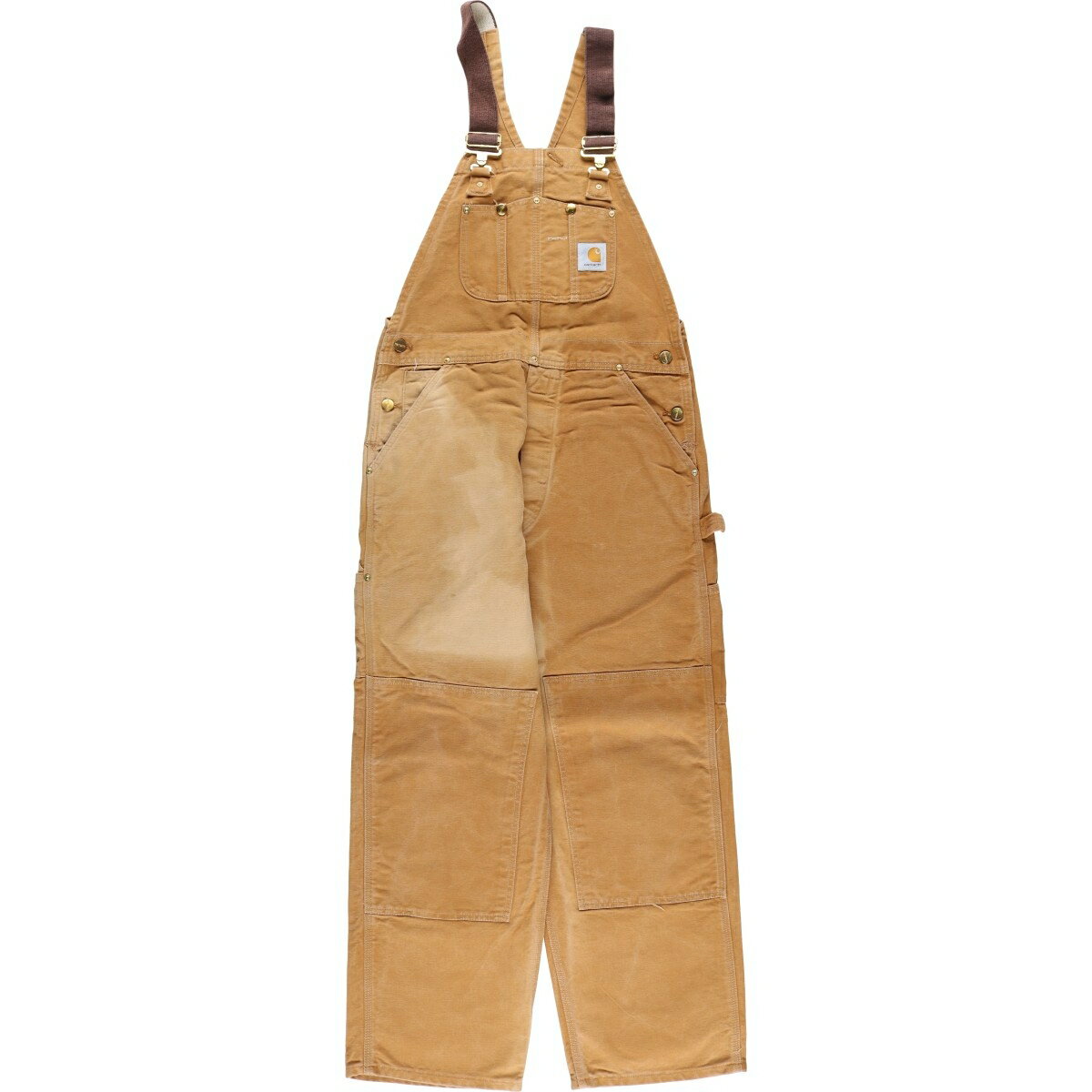 商品詳細 ブランド・Carhartt・カーハート・ 特徴・ハンマーループ・スパナポケット・ボタンフライ・ワイドパンツ・ダブルニー・ モデル/形状・ダブルニー ダック オーバーオール・ 素材・コットン:100%・ 色・ブラウン系 茶色・ 柄・...