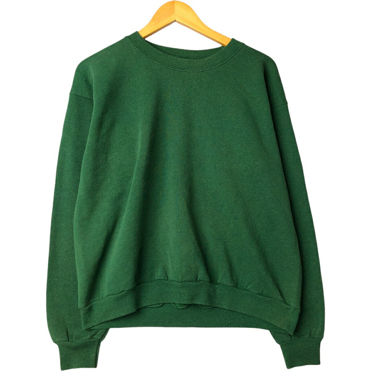 商品詳細 ブランド・STURDY SWETS・ 特徴・クルーネック(丸首)・長袖・ヴィンテージ・短丈 ショート丈・ モデル/形状・無地 ブランクスウェットシャツ トレーナー・ 素材・コットン:50%・ポリエステル:50%・ 色・ダークグリー...