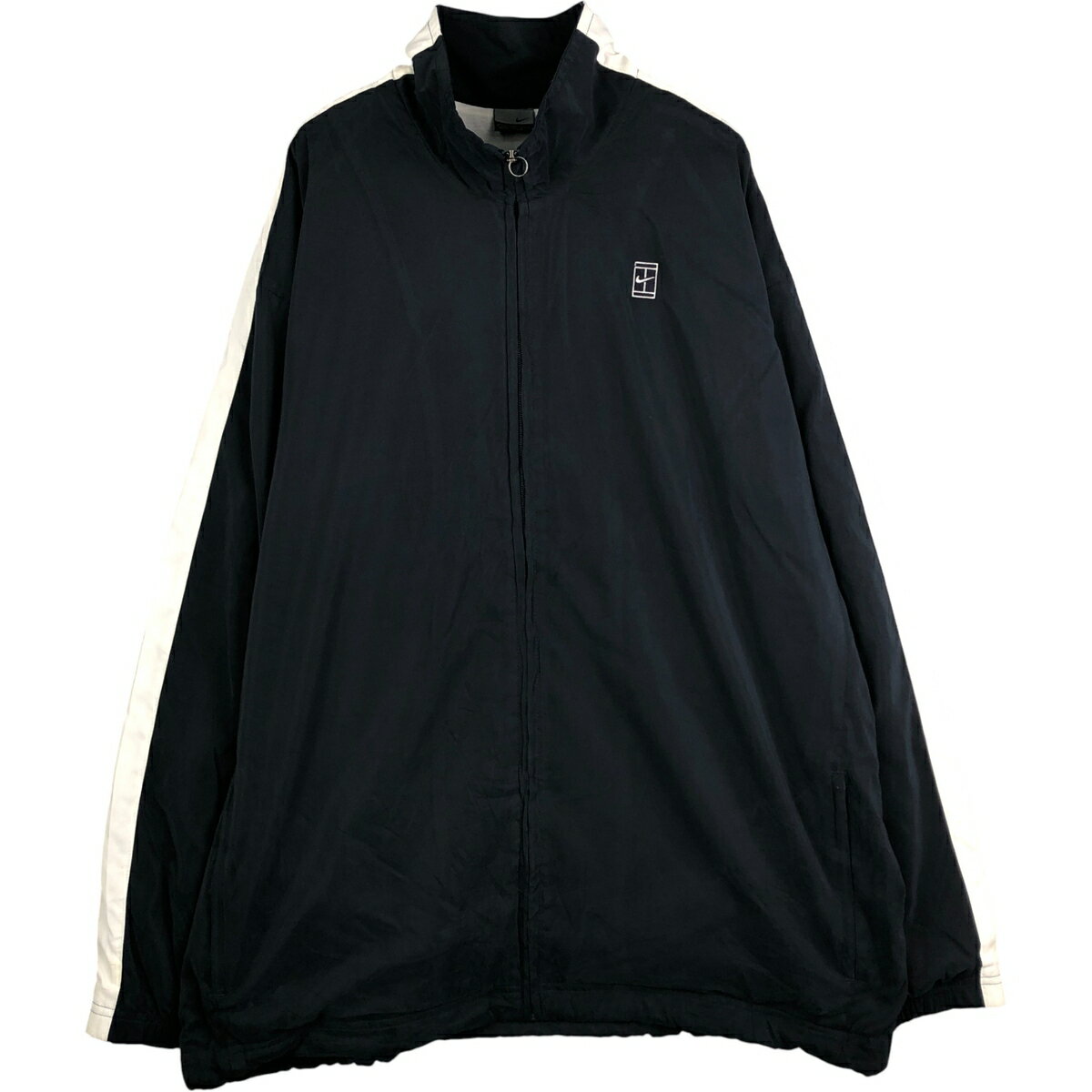 商品詳細 ブランド・NIKE・ナイキ・ 特徴・薄手・フルジップ・ドローコード・ハーフ丈・長袖・ モデル/形状・ウインドブレーカー・ 素材・ポリエステル:100%・ 色・ネイビー系 紺色・ 柄・ライン入り・ロゴパッチ・ 生産国・タイランド製・...