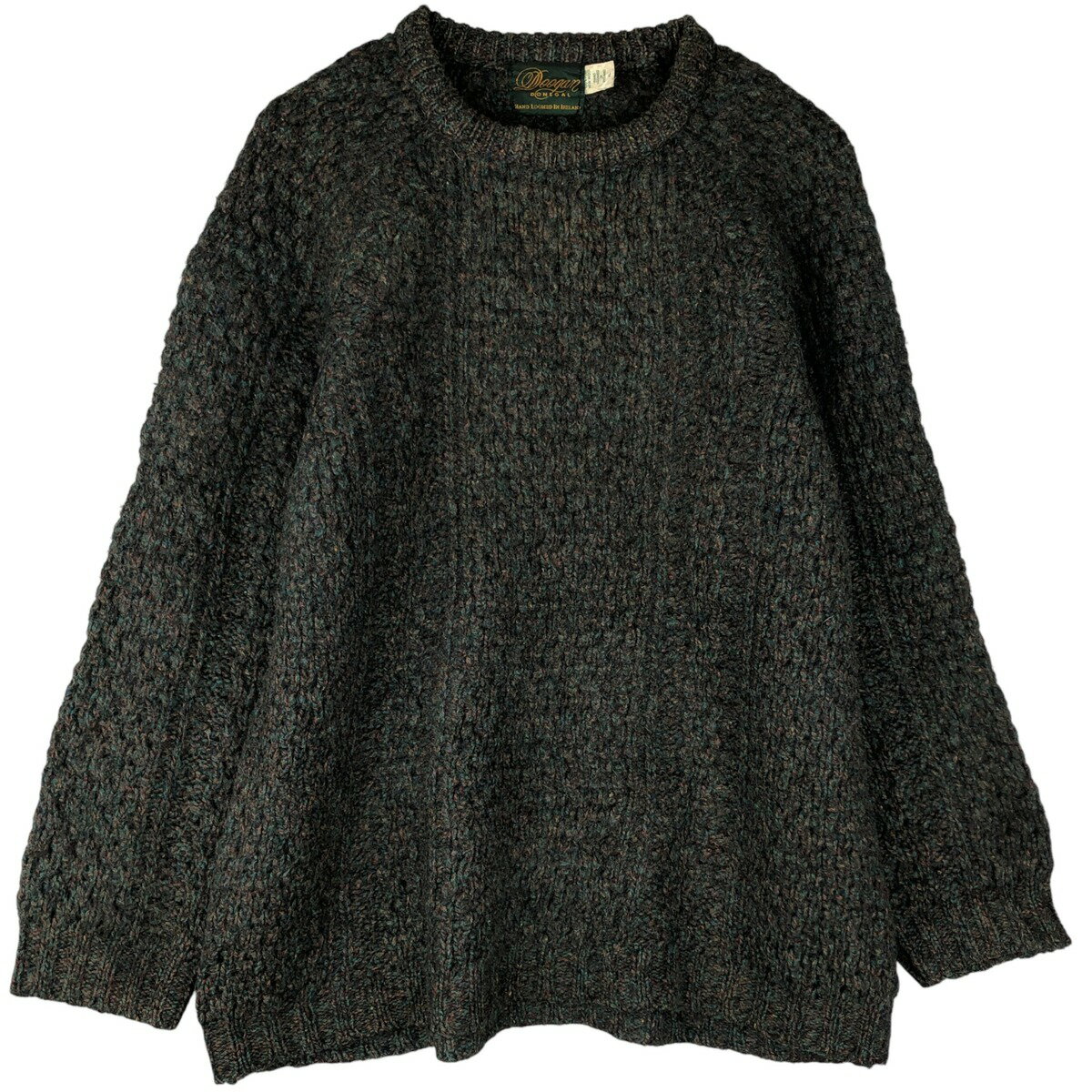 商品詳細 ブランド・Doogan DONEGAL・ 特徴・クルーネック(丸首)・長袖・ モデル/形状・フィッシャーマン アランニットセーター・ 素材・ウール:100%・ 色・チャコール・マルチカラー・ 柄・無地・ 生産国・アイルランド製・ ...