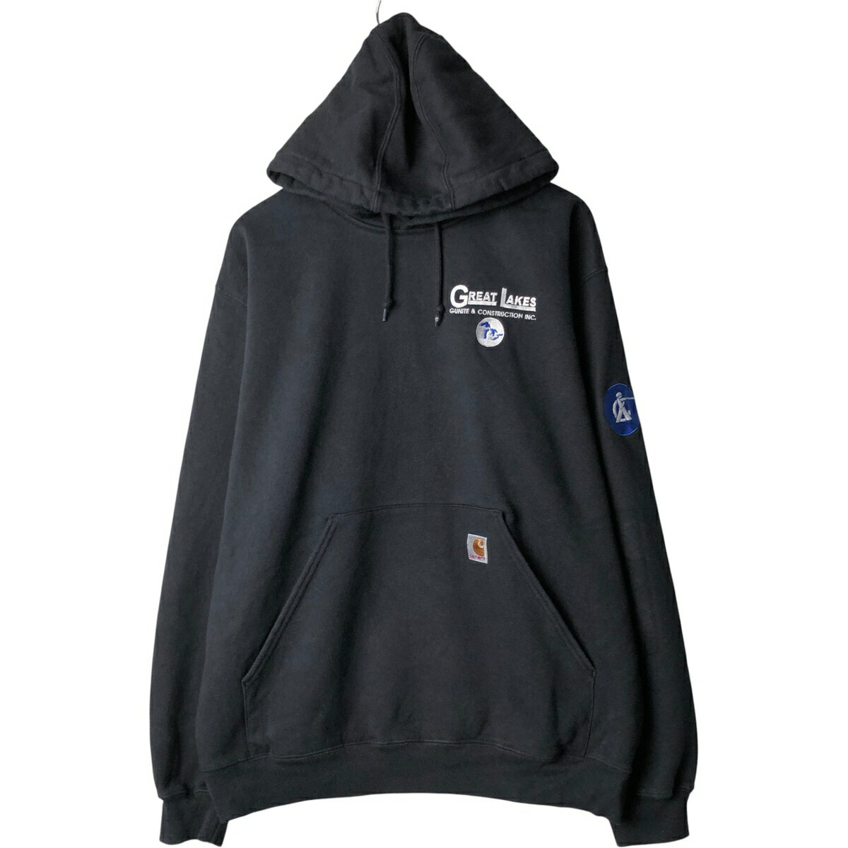 商品詳細 ブランド・Carhartt・カーハート・ 特徴・長袖・プルオーバー・ モデル/形状・Loose Fit・スウェットプルオーバーパーカー・ 素材・コットン:80%・ポリエステル:20%・ 色・ブラック系 黒色・ 柄・ロゴパッチ・ロゴ...
