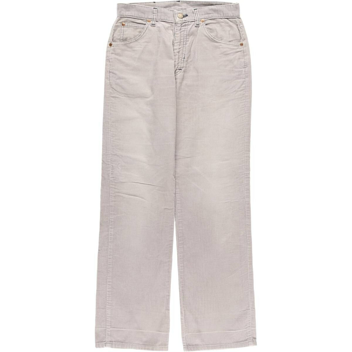 商品詳細 ブランド・Lee・リー・ 特徴・厚手・ジッパーフライ・ヴィンテージ・42TALONジップ・ モデル/形状・RIDERS ライダース・コーデュロイパンツ・ 素材・不明・ 色・グレー系 灰色・ 柄・無地・ 生産国・不明・ 年代・80年...