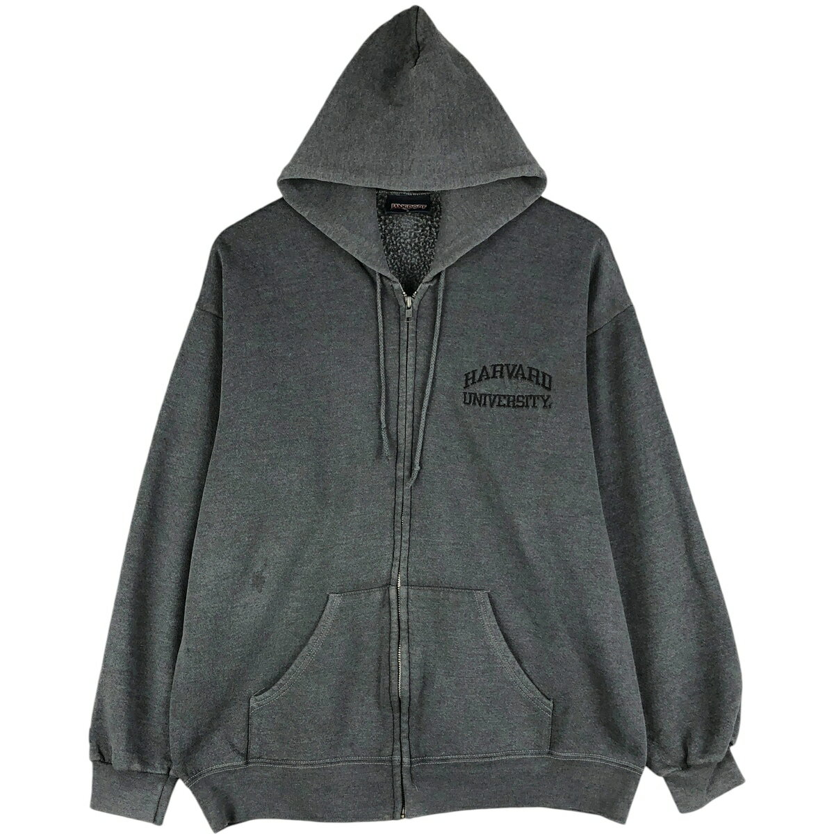 商品詳細 ブランド・JANSPORT・ジャンスポーツ・ 特徴・フルジップ・長袖・ モデル/形状・HARVARD ハーバード大学・カレッジ スウェットフルジップパーカー・ 素材・不明・ 色・チャコール・ 柄・刺繍・ 生産国・不明・ 年代 サイ...