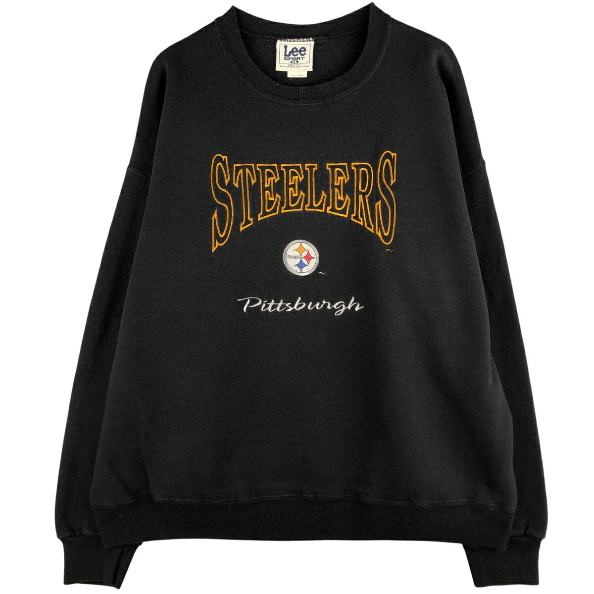 商品詳細 ブランド・Lee・リー・ 特徴・クルーネック(丸首)・長袖・ヴィンテージ・NFL PITTSBURGH STEELERS ピッツバーグスティーラーズ・ モデル/形状・SPORT・プリントスウェットシャツ トレーナー・ 素材・コット...