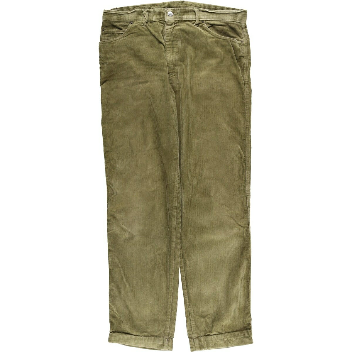 商品詳細 ブランド・MULTIFORM・ 特徴・厚手・ワイドパンツ・ジッパーフライ・ モデル/形状・コーデュロイパンツ・ 素材・不明・ 色・カーキ系・ 柄・無地・ 生産国・イタリア製・ 年代 サイズ・メンズw36・表記サイズ:54・ウエスト...