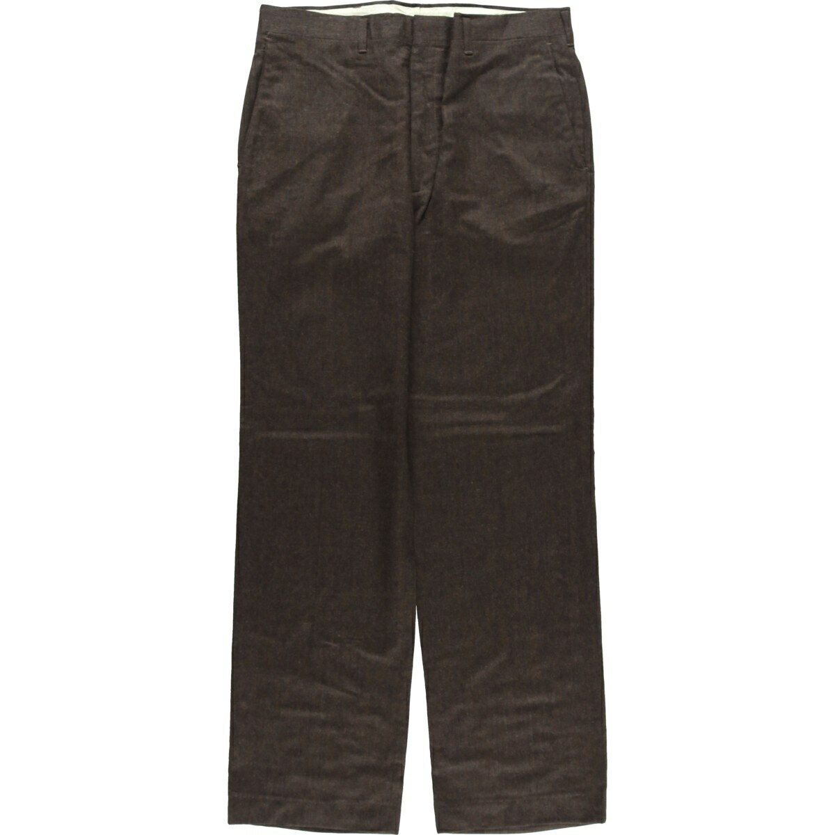 商品詳細 ブランド・HAGGAR・ハガー・ 特徴・薄手・ジッパーフライ・ロケットタロンジップ・ヴィンテージ・ モデル/形状・IMPERIAL PREMIUM EDITION・ウールパンツ スラックス・ 素材・ウール:100%・ 色・ブラウン...