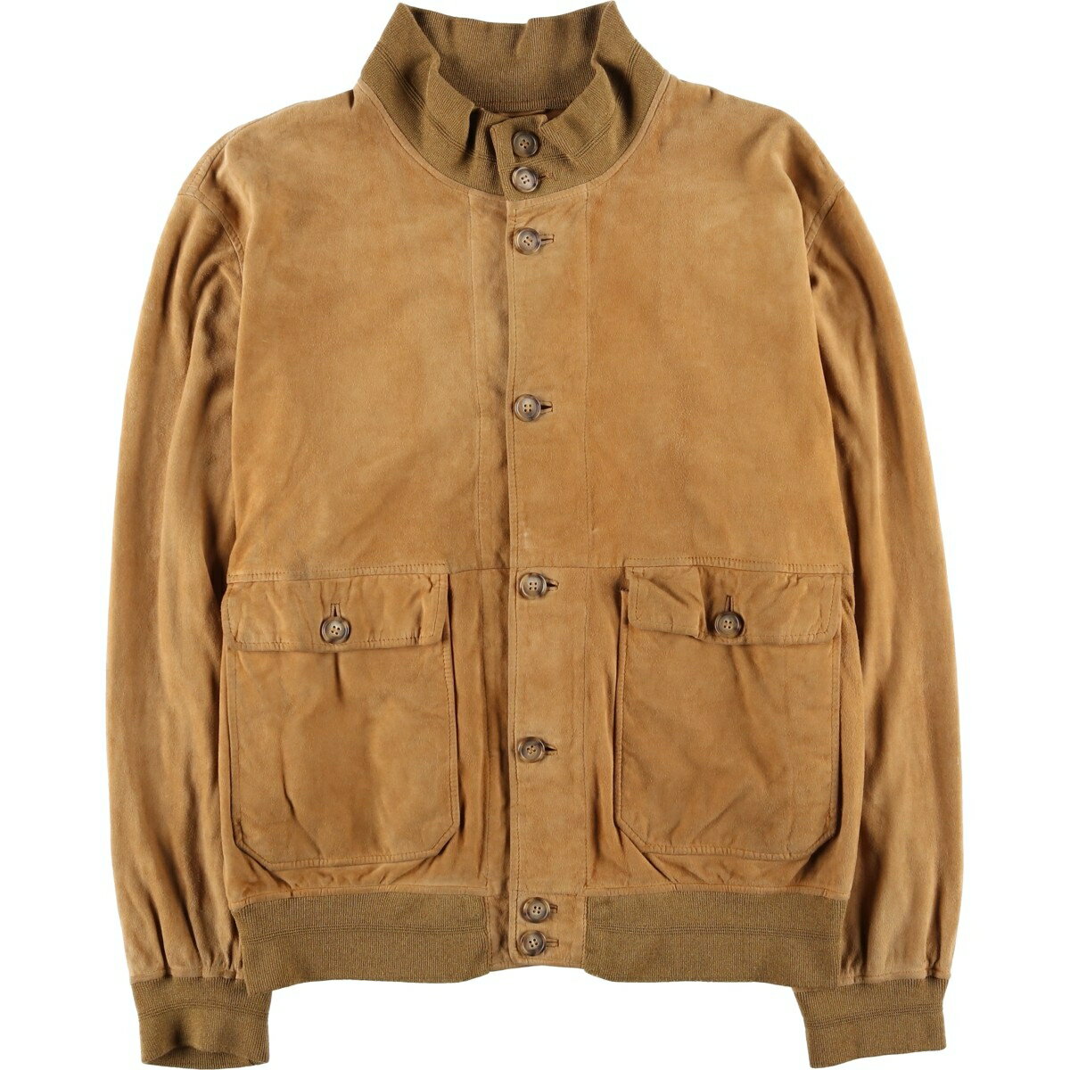 商品詳細 ブランド・COMPAGNIA DELLE PELLI・ 特徴・フルボタン・長袖・ヴィンテージ・スタンドカラー・ モデル/形状・バルスタージャケット・スエードレザーブルゾン・ 素材・不明・ 色・ベージュ系・ 柄・無地・ 生産国・不明...