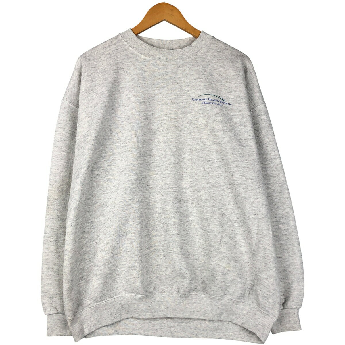 商品詳細 ブランド・Lee・リー・ 特徴・クルーネック(丸首)・ヴィンテージ・長袖・ モデル/形状・UNIVERSITY HEALTH SYSTEMS・アドバタイジング スウェットシャツ トレーナー・ 素材・コットン:50%・ポリエステル:...