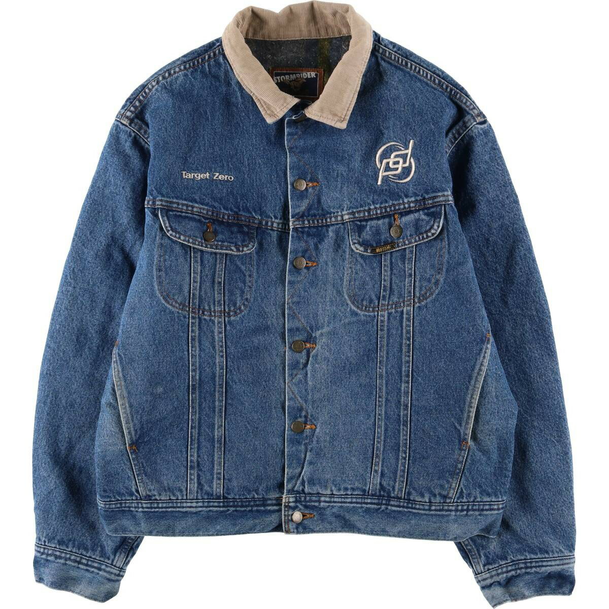 商品詳細 ブランド・MUSTANG・ 特徴・厚手・長袖・ブランケットライナー・コーデュロイ襟・バックロゴ・ モデル/形状・STORMRIDER・デニムジャケット Gジャン・ 素材・不明・ 色・ブルー系 青色・ 柄・刺繍・ 生産国・不明・ 年...